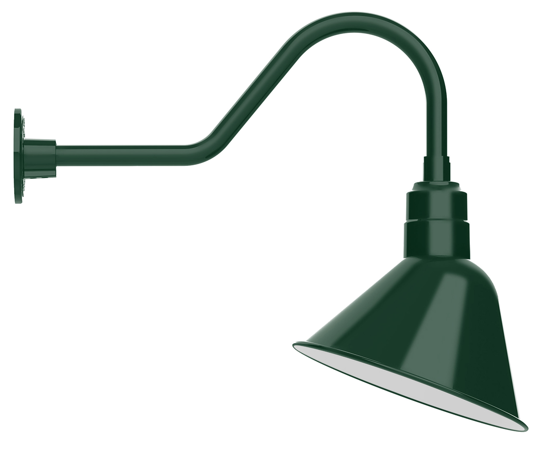 Angle Outdoor Gooseneck Wall Light by Montclair Light Works | GNB103-42 ...