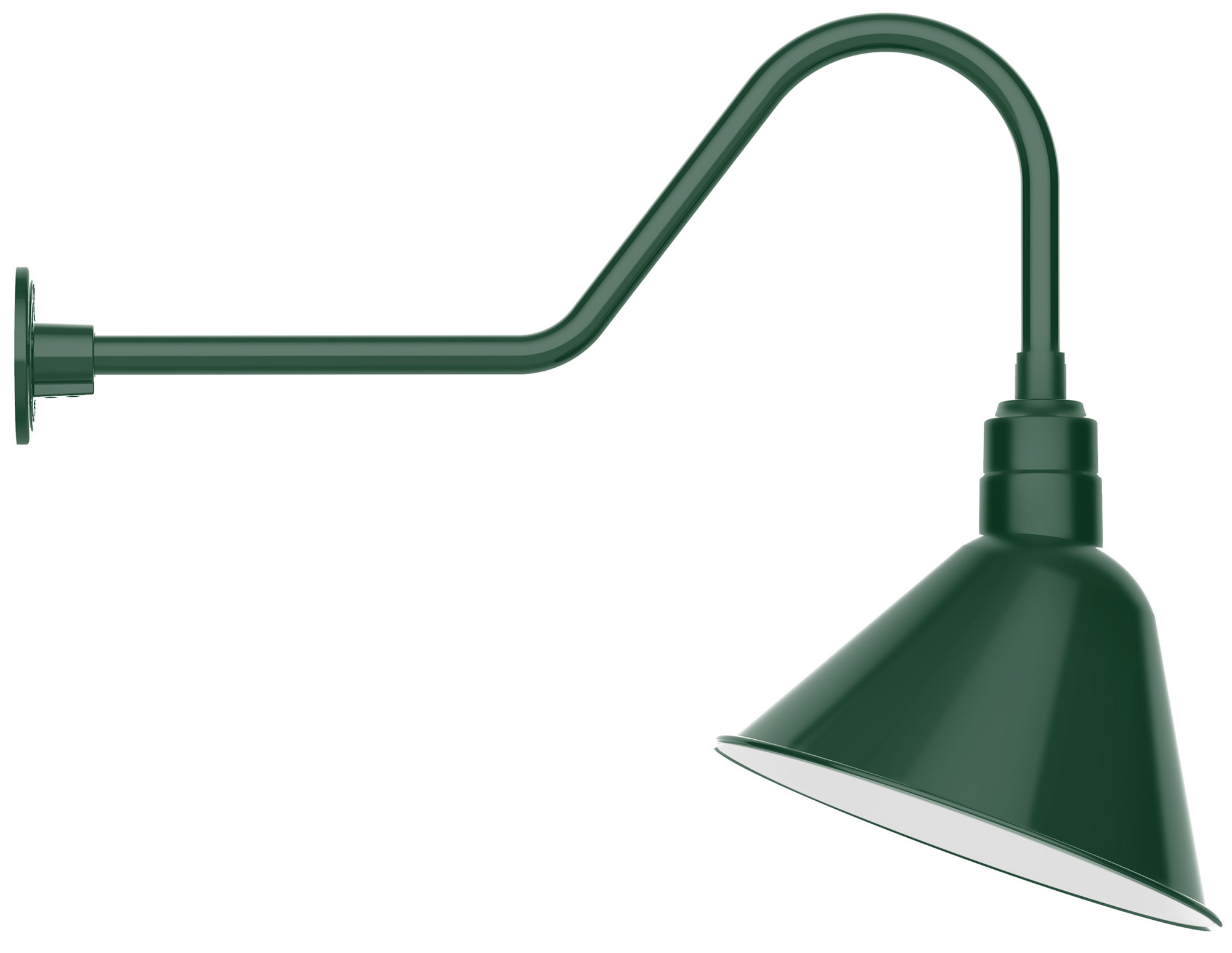 Angled Gooseneck Outdoor Light Fixtures Gooseneck Wall Light Angle