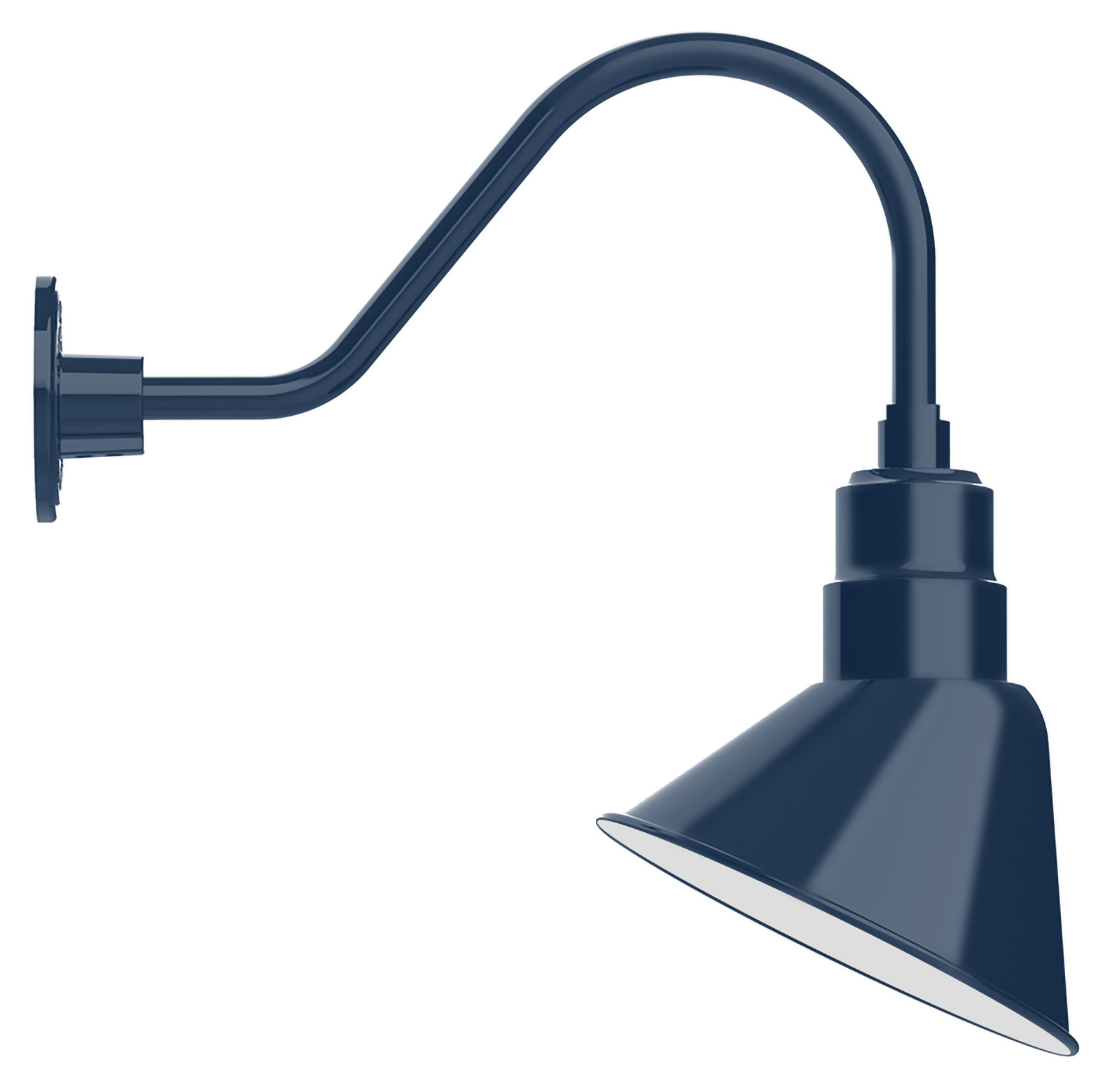 Angle Outdoor Gooseneck Wall Light by Montclair Light Works | GNA102-50 ...