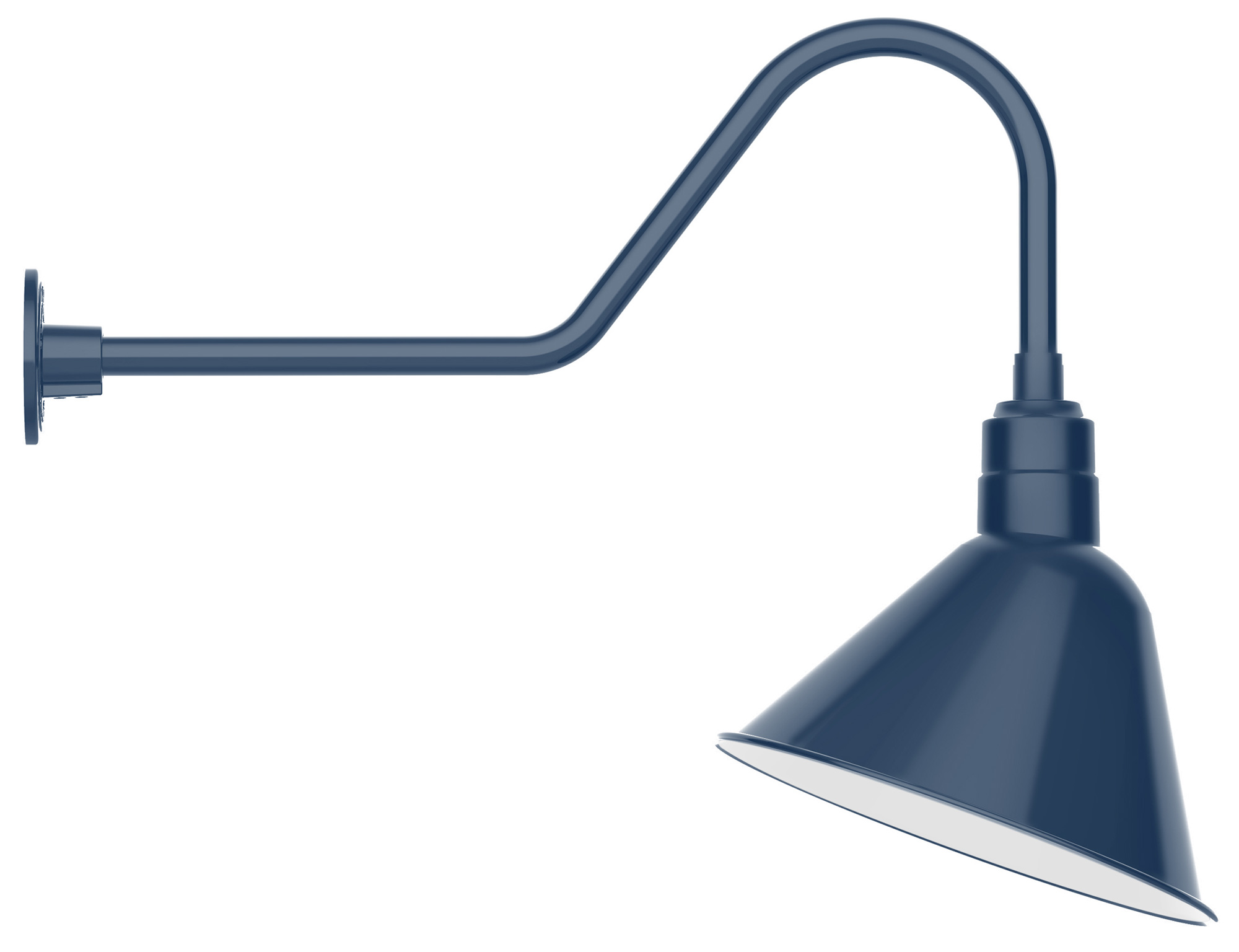 Angle Outdoor Gooseneck Wall Light by Montclair Light Works | GNC104-50 ...