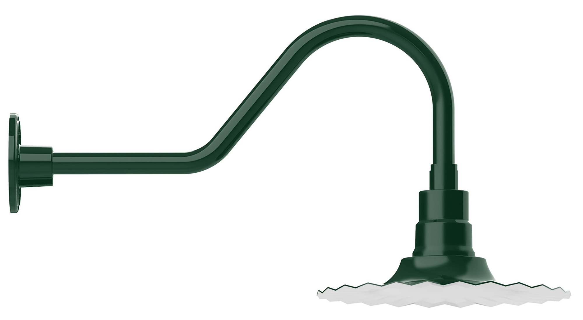 Radial Gooseneck Outdoor Wall Light by Montclair Light Works | GNB158 ...