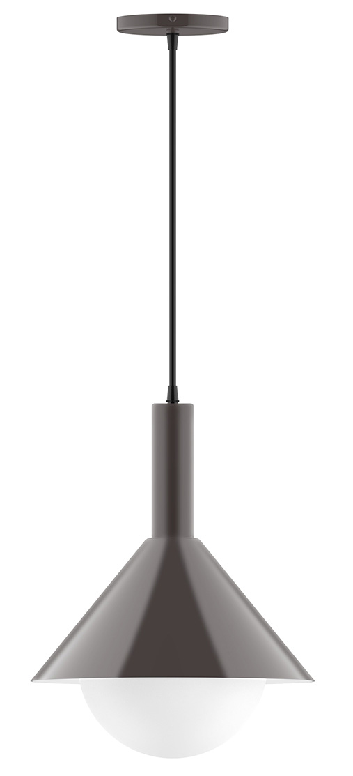 Stack Chase Pendant with Glass Globe by Montclair Light Works | PEBX466 ...