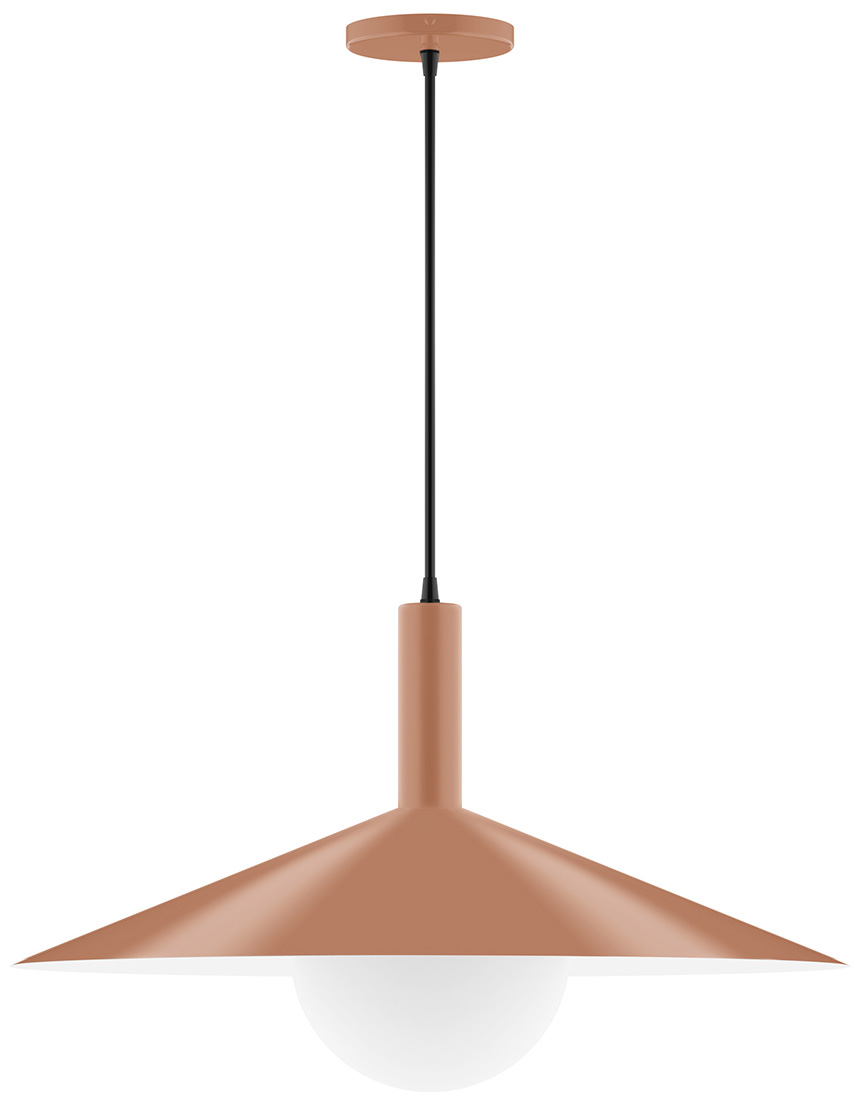 Stack Zing Pendant with Glass Globe by Montclair Light Works | PEBX478 ...