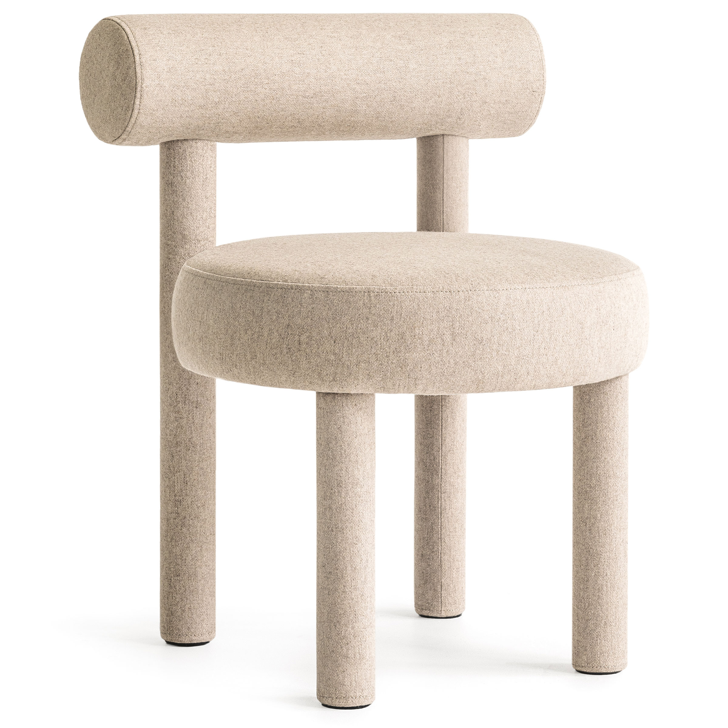 Gropius Upholstered Dining Chair by Noom Home | 10082-WOOL29 | NMH1200886