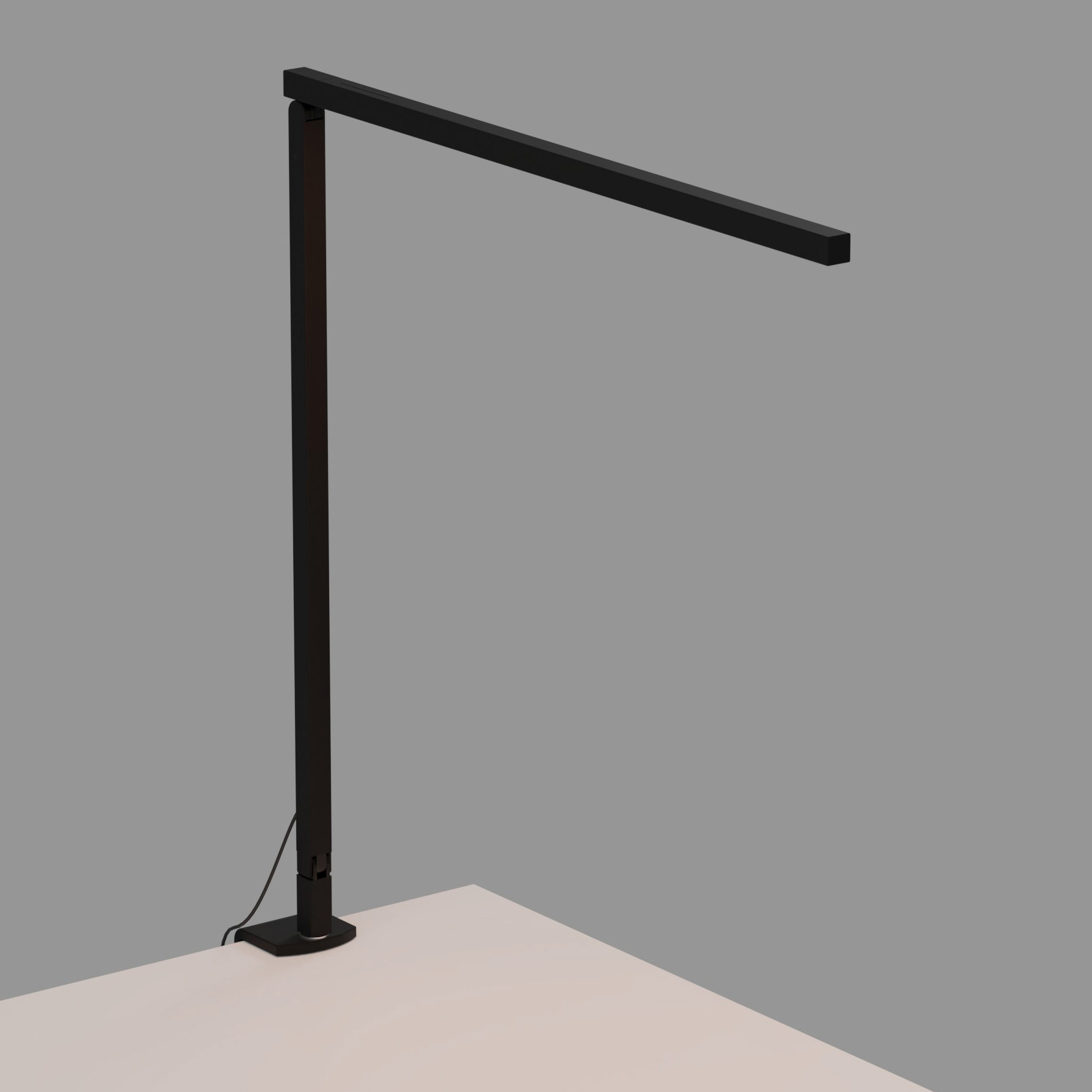 Z-Bar Solo Gen 4 Desk Lamp by Koncept Lighting | ZBD1000-W-MTB-2CL ...