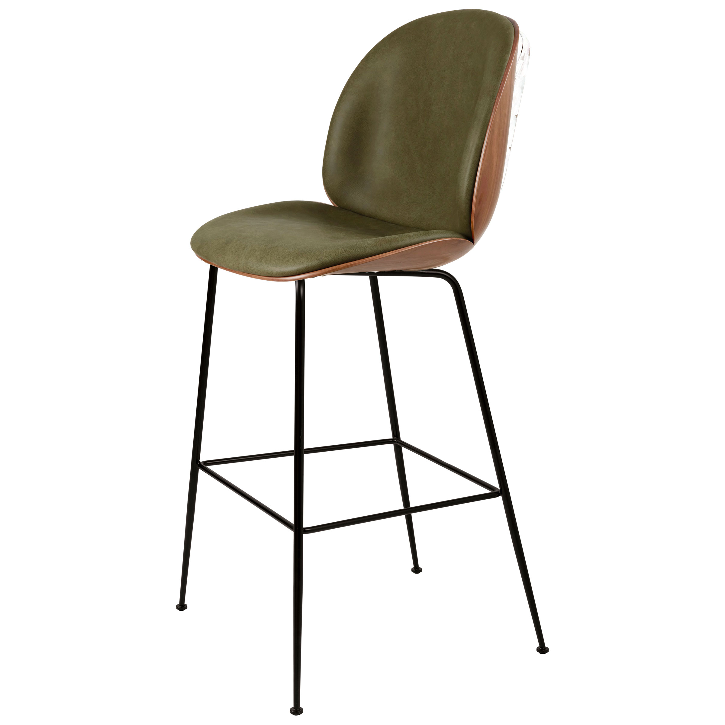 Beetle Veneer Bar / Counter Chair by Gubi | 10111155-SOFTARMY | GUB1204045