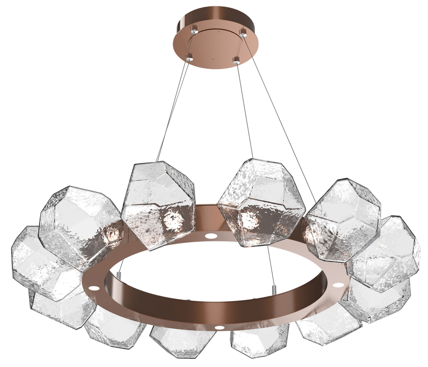 Gem Radial 3000K Pendant by Hammerton Studio | CHB0039-36-BB-C-CA1-L3 ...