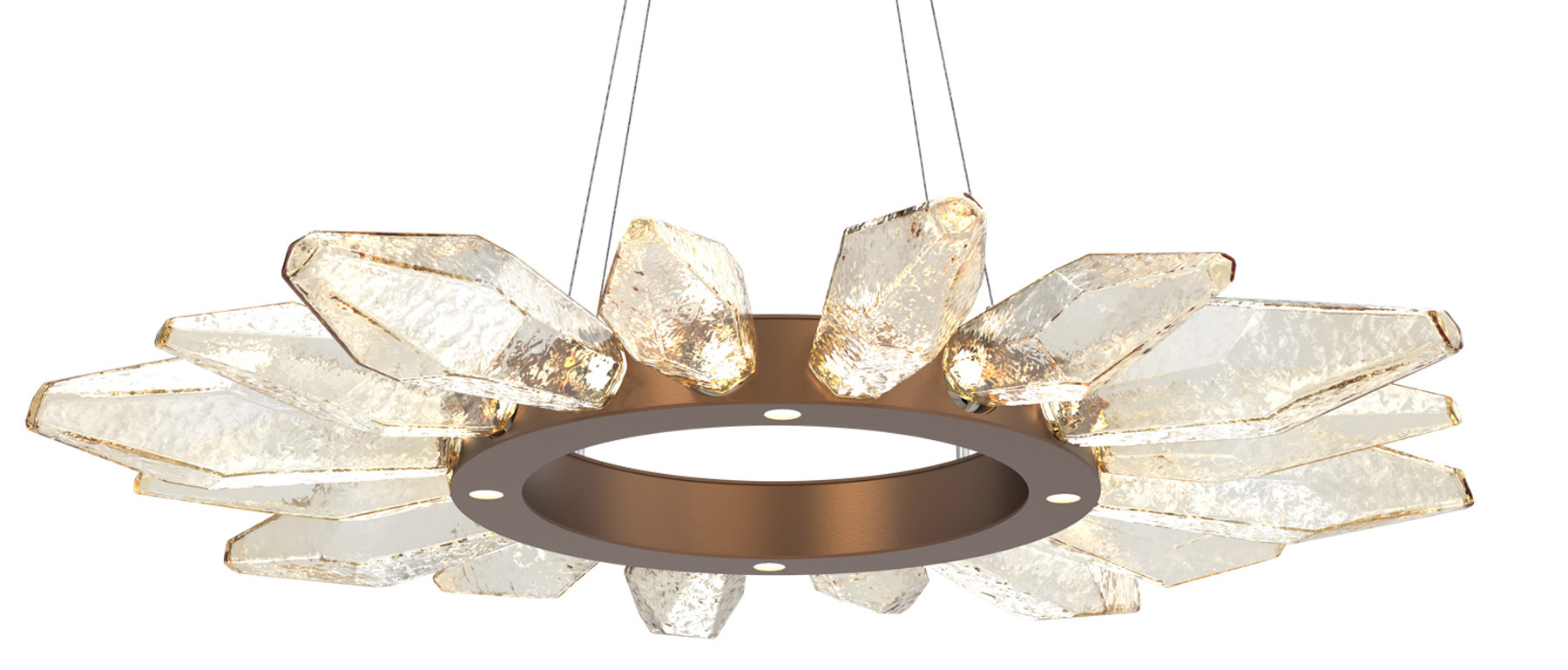 Rock Crystal Radial Ring 3000K Pendant by Hammerton Studio | CHB0050-42 ...