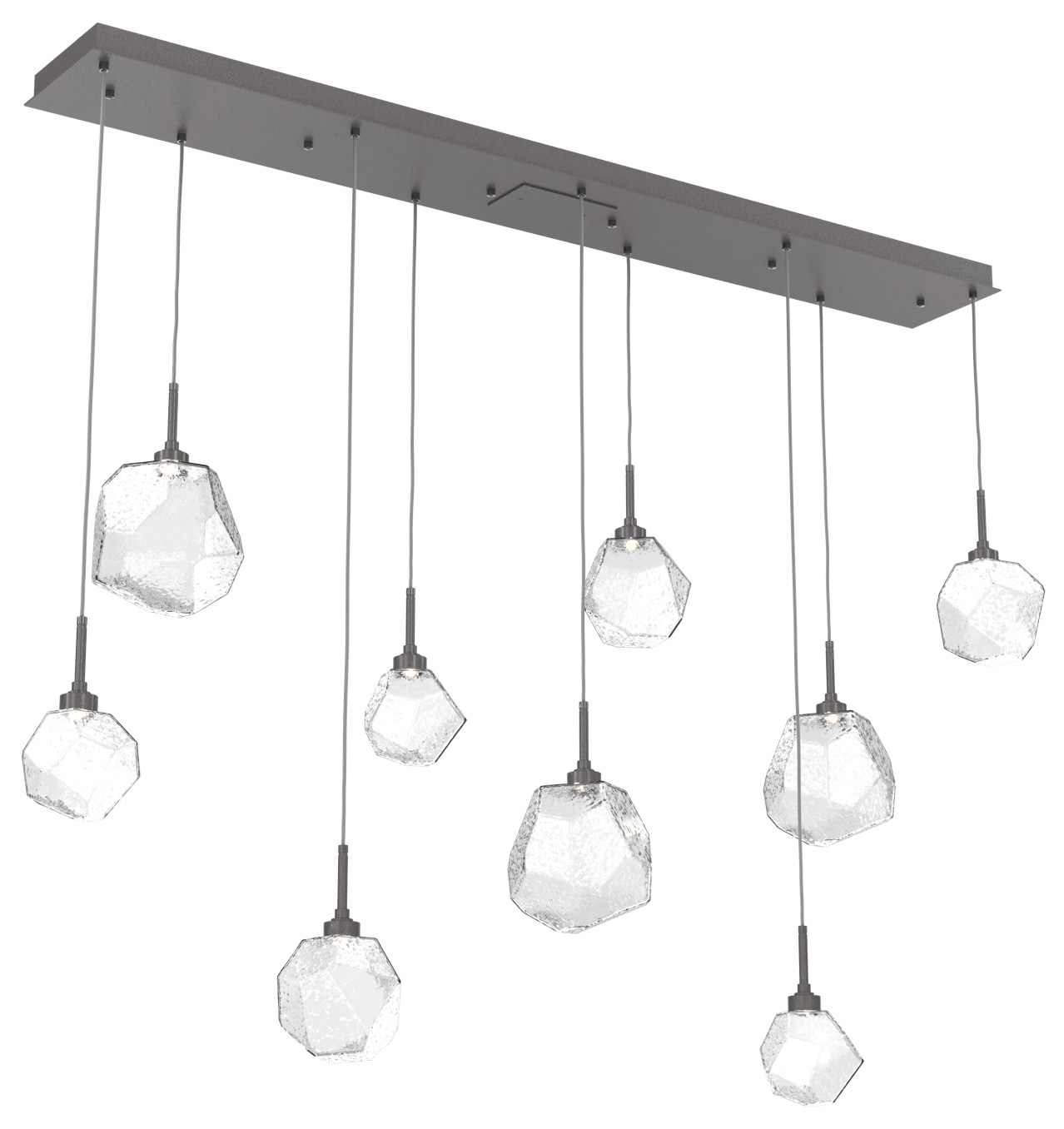 Gem Linear 9-Light Multi Light Pendant by Hammerton Studio | PLB0039-09 ...