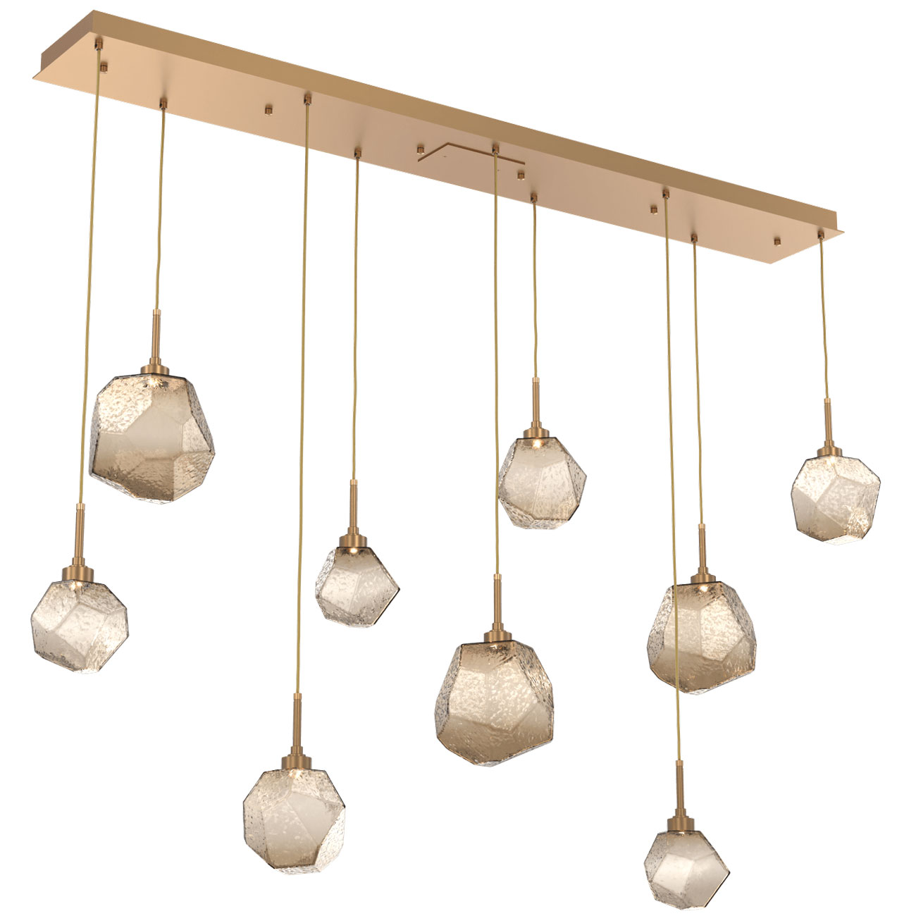 Gem Linear 9-Light Multi Light Pendant by Hammerton Studio | PLB0039-09 ...
