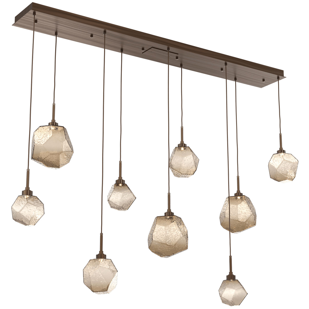 Gem Linear 9-Light Multi Light Pendant by Hammerton Studio | PLB0039-09 ...