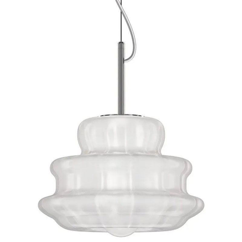 Novecento Pendant by Vistosi | NOVEC SP P BCRI CR E12UL | VIS1226035
