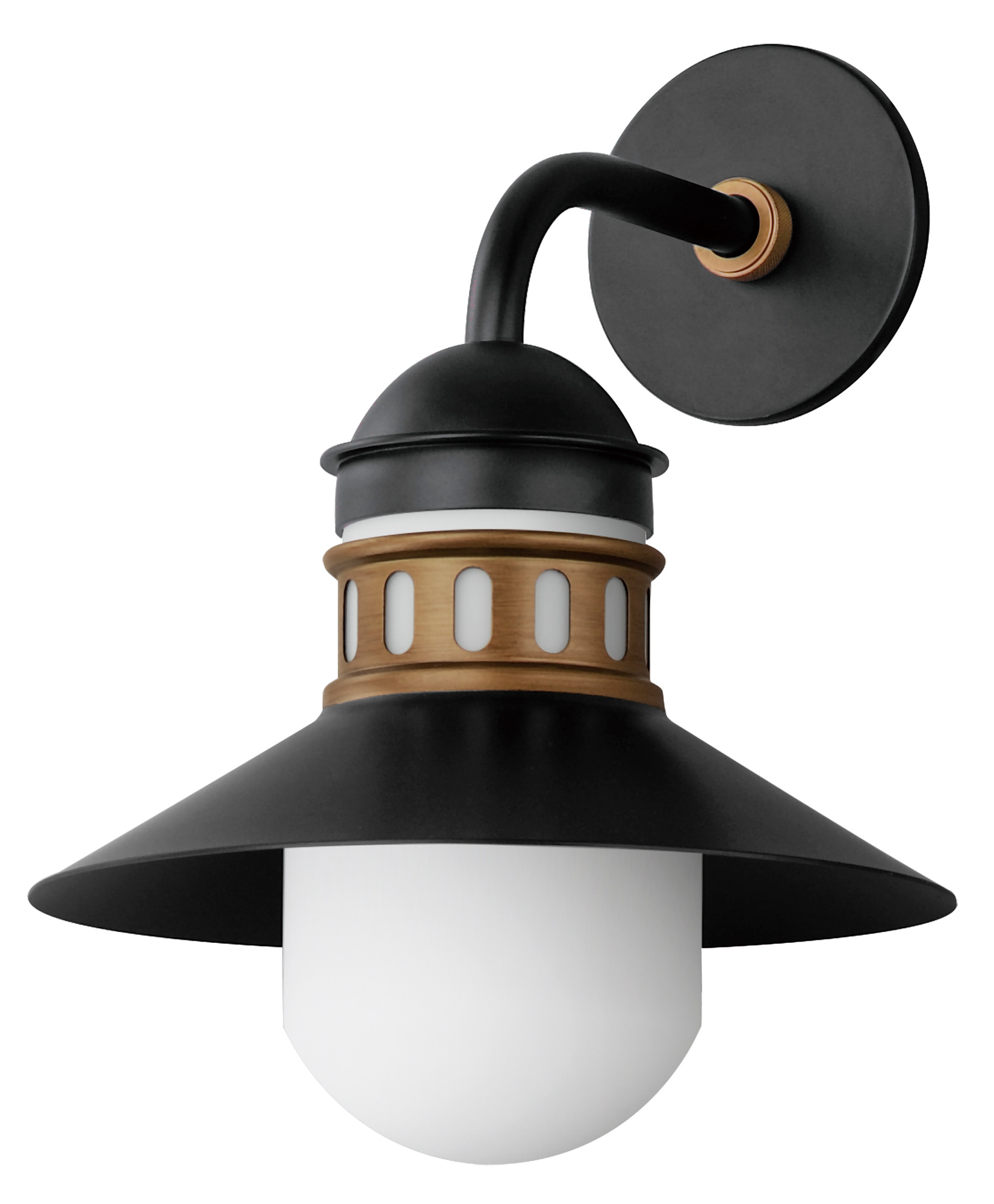Admiralty Outdoor Wall Light by Maxim Lighting | 35124SWBKAB | MAX1230153