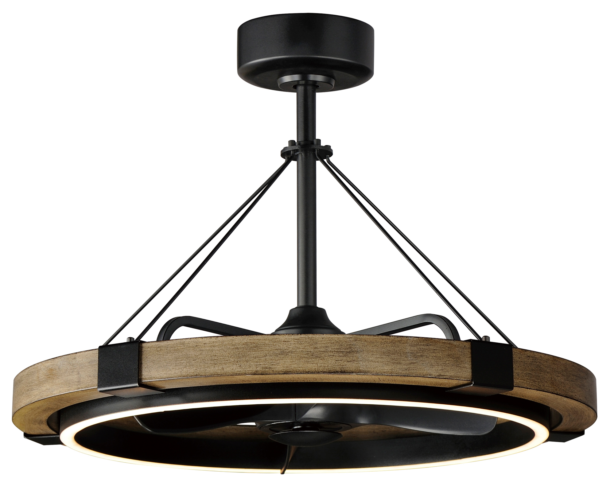 Timber Wifi Fandelight by Maxim Lighting | 61011DWBK | MAX1230273