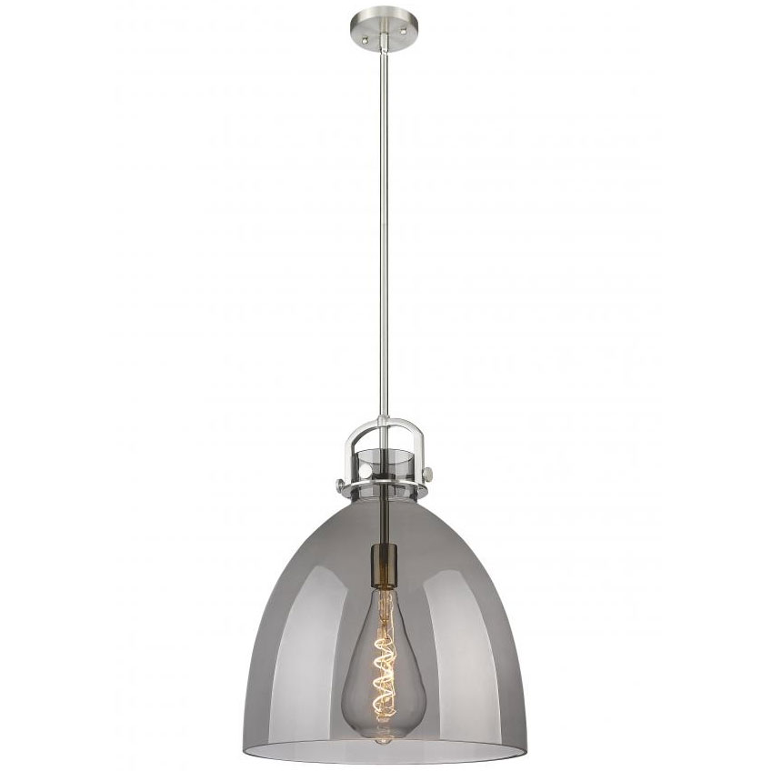Newton Bell Stem Hung Pendant by Innovations Lighting | 410-1SL-SN-G412 ...