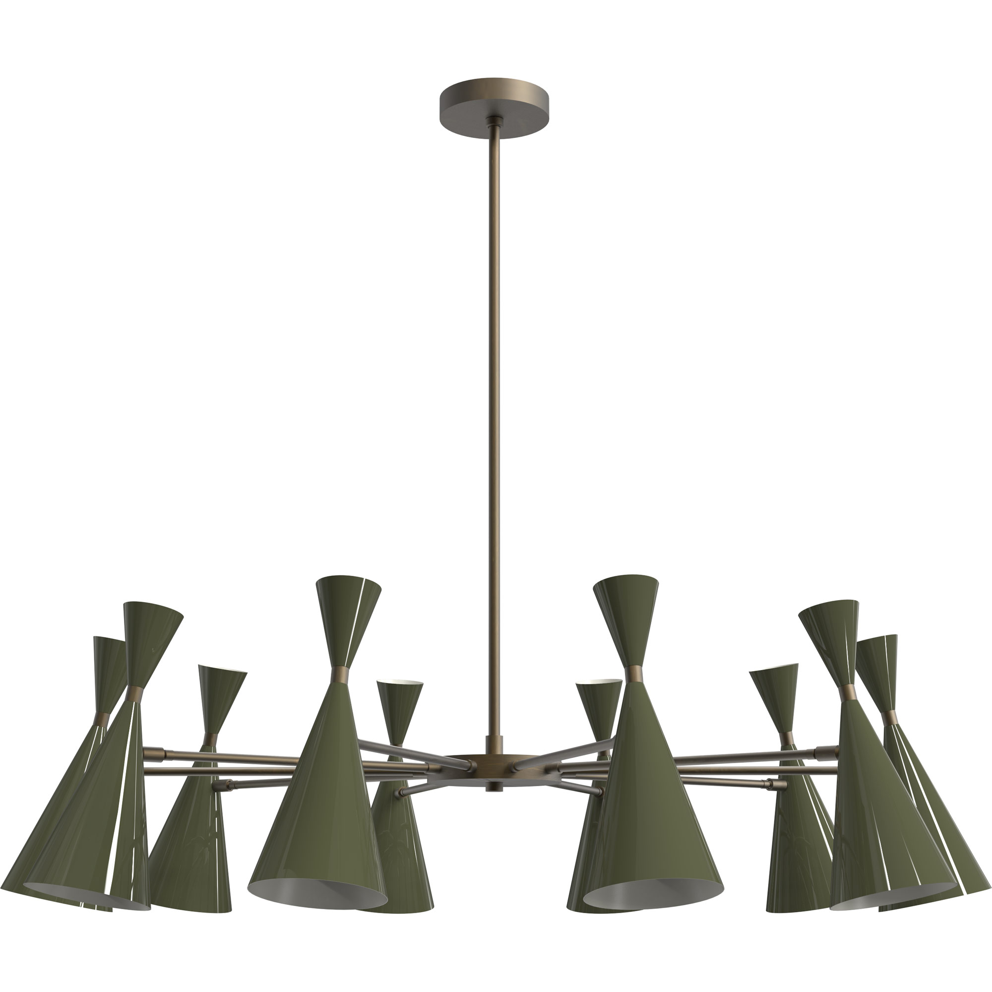 Monolith Chandelier by Blueprint Lighting | BL-027-B/028-24 | BLE1236101