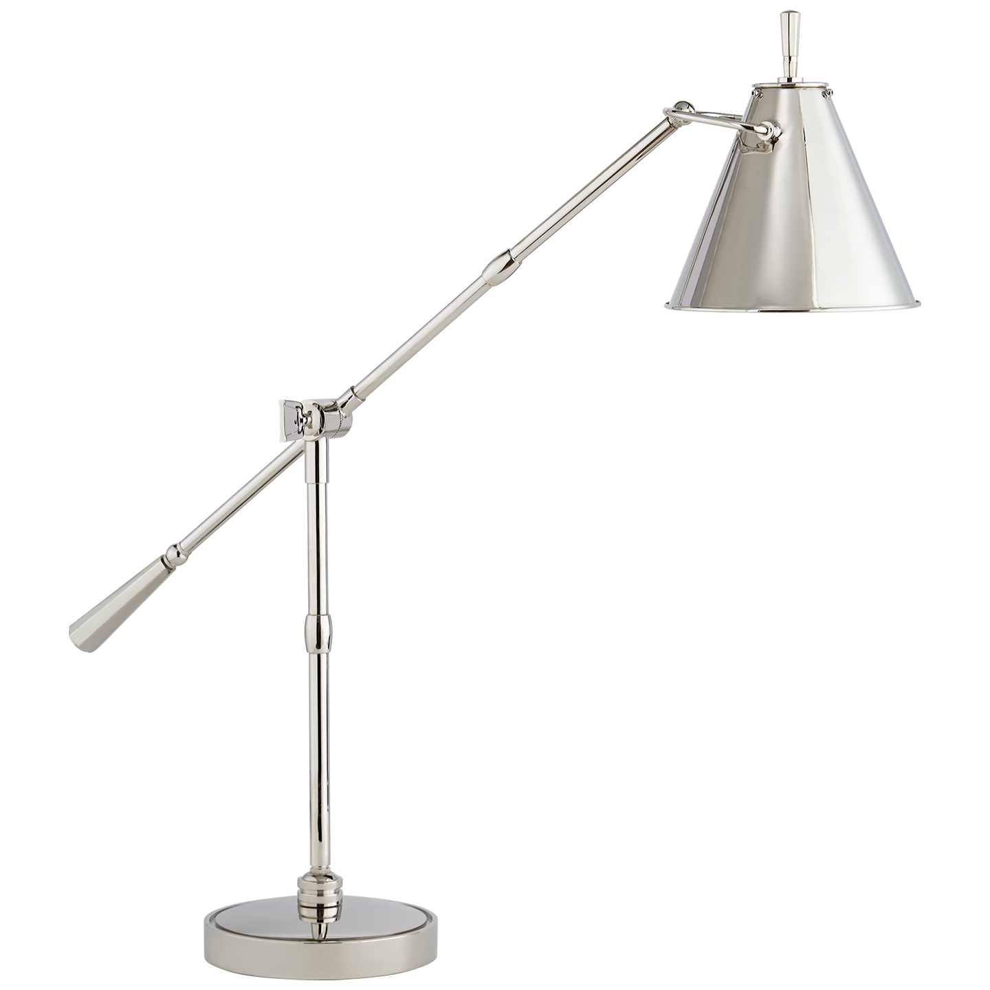 Goodman Adjustable Table Lamp by Visual Comfort Signature | TOB 3536PN ...