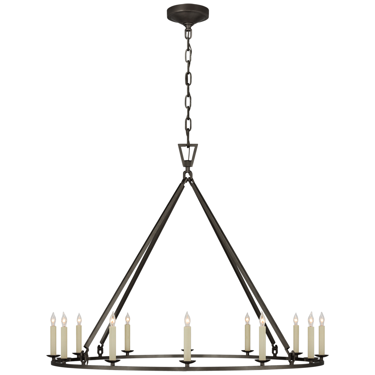 Darlana Ring Chandelier by Visual Comfort Signature | CHC 5174AI ...