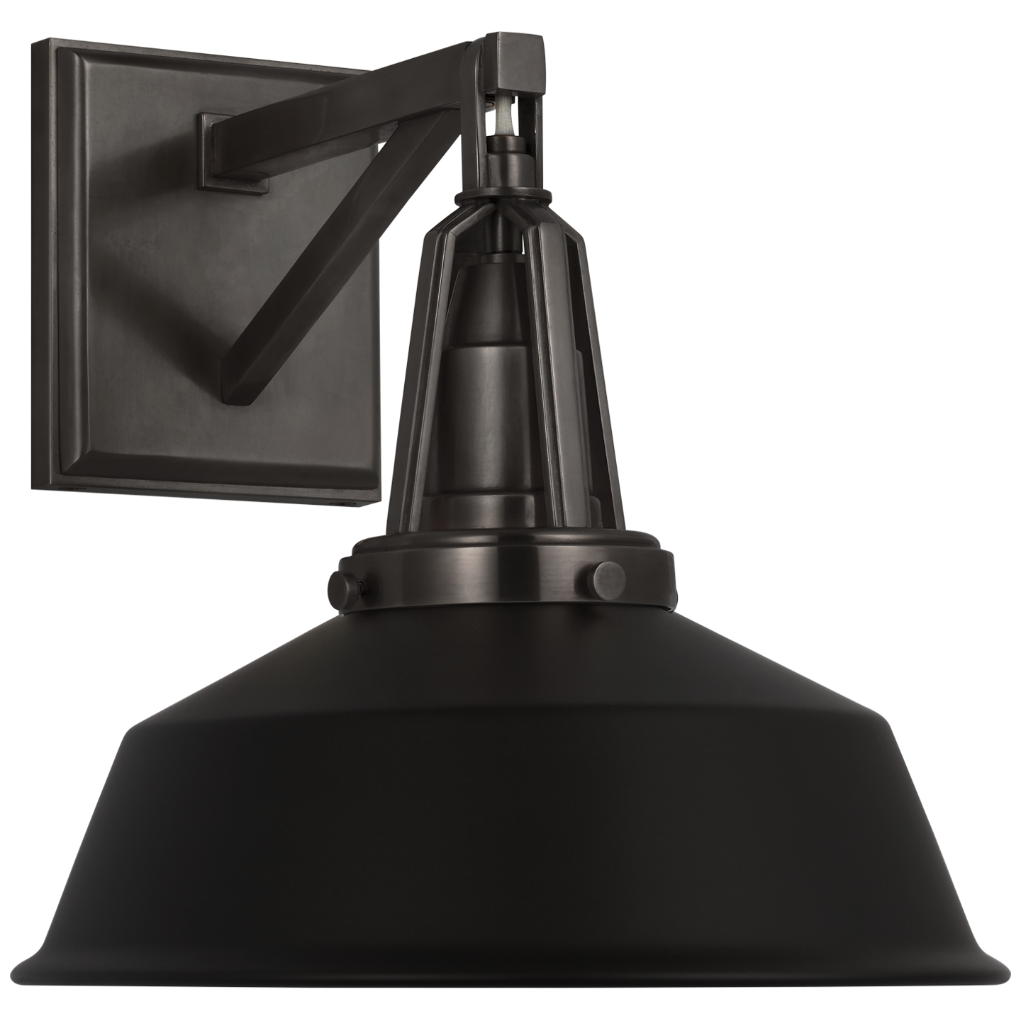 Layton Wall Sconce by Visual Comfort Signature | CHD 2455BZ-BLK ...