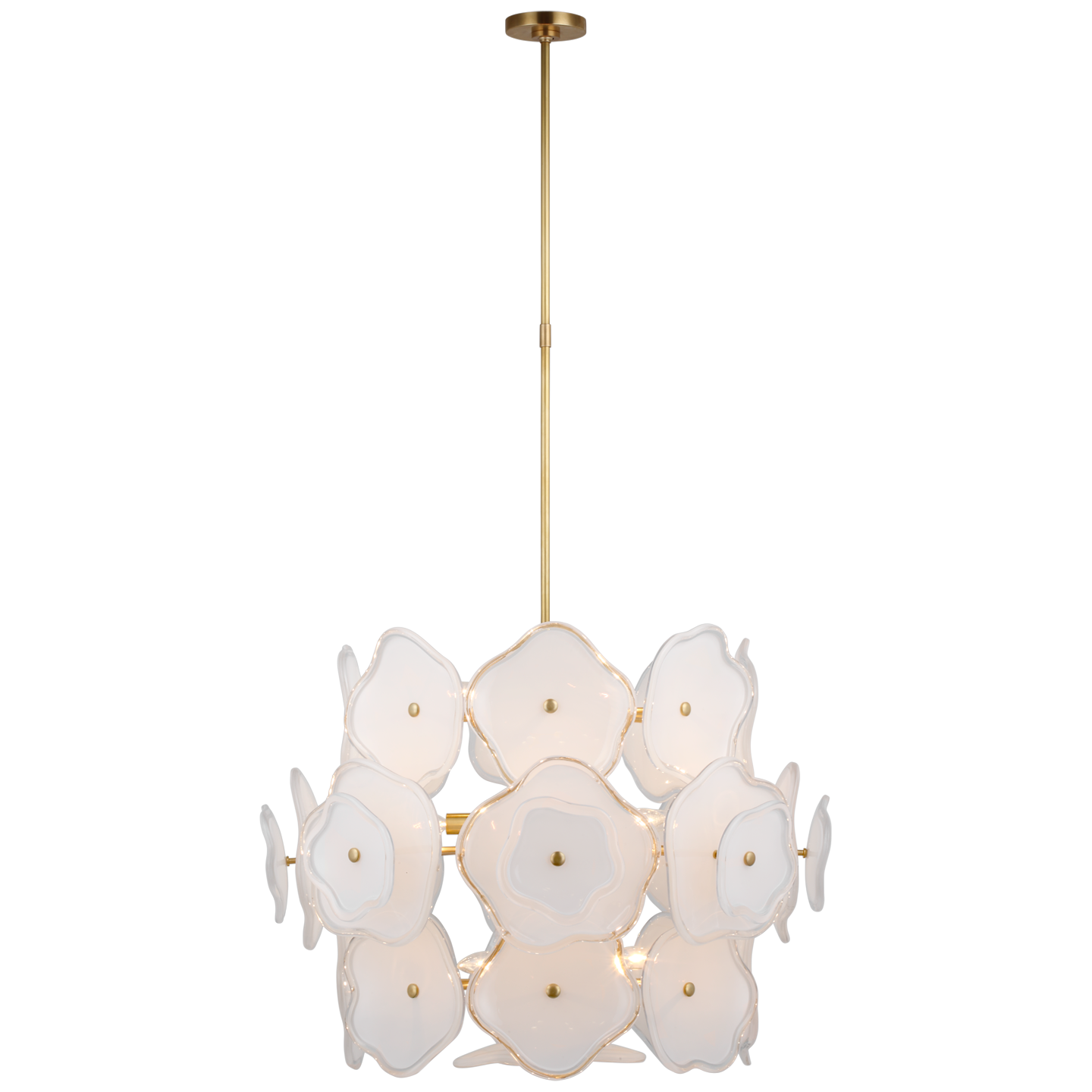 Leighton Chandelier by Visual Comfort Signature | KS 5067SB-CRE ...