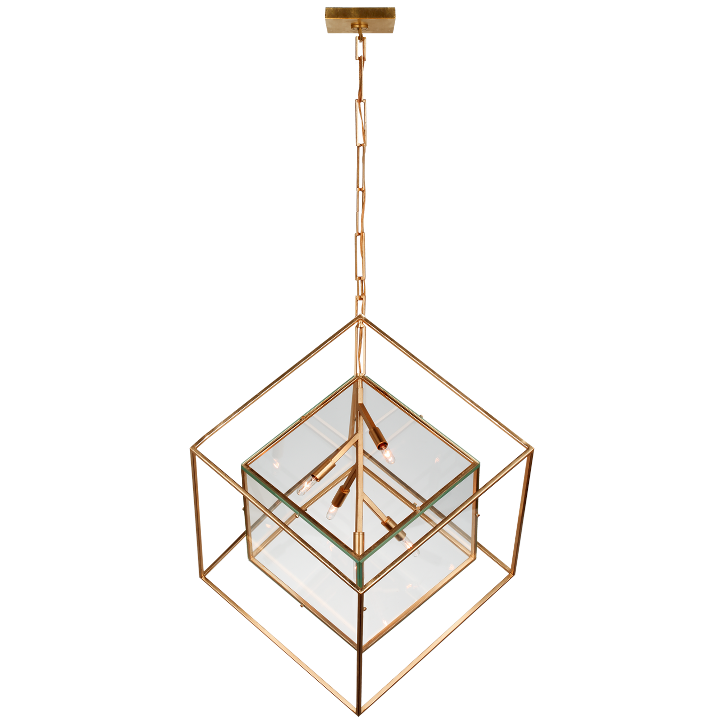 Cubed Pendant by Visual Comfort Signature | KW 5025G-CG | VCG1242594