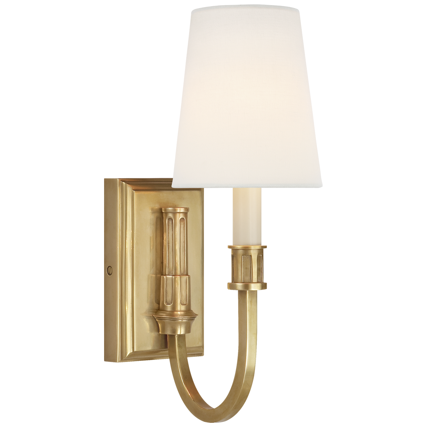 Modern Library Wall Sconce by Visual Comfort Signature | TOB 2327HAB-L ...