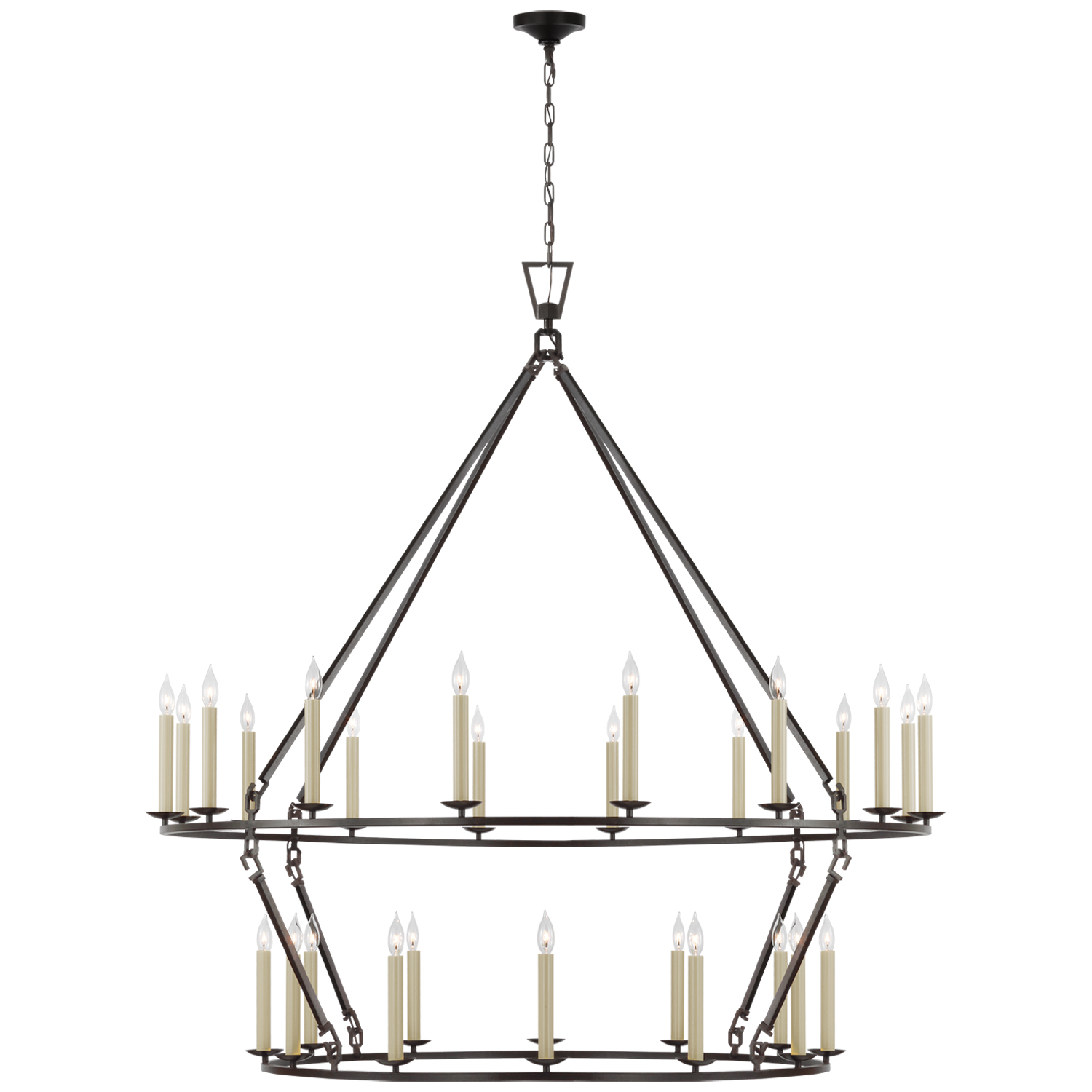 Darlana Two Tiered Ring Chandelier by Visual Comfort Signature | CHC ...