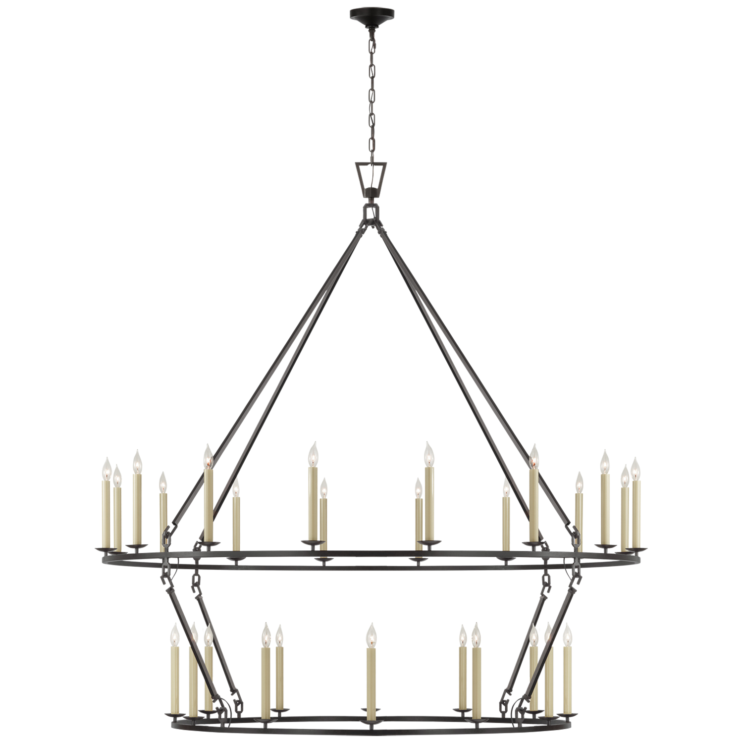 Darlana Two Tiered Ring Chandelier by Visual Comfort Signature | CHC ...