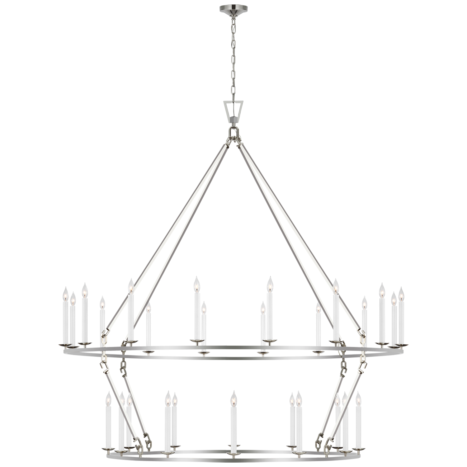 Darlana Two Tiered Ring Chandelier by Visual Comfort Signature | CHC ...