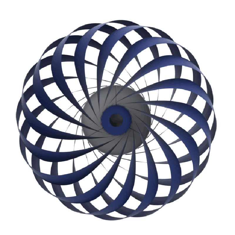 TR5 Wall Sconce by Tom Rossau | 005-W-Bi-Blu-040 | TRS1255711