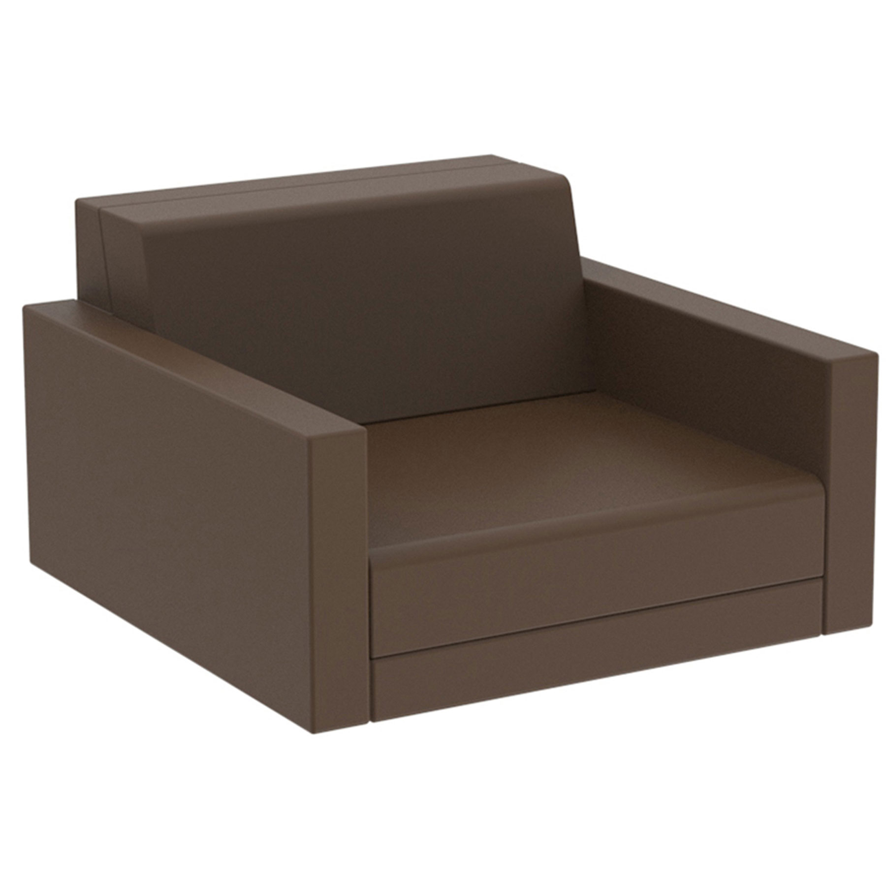 Pixel Lounge Chair by Vondom | 54277-Bronze | VND1256460