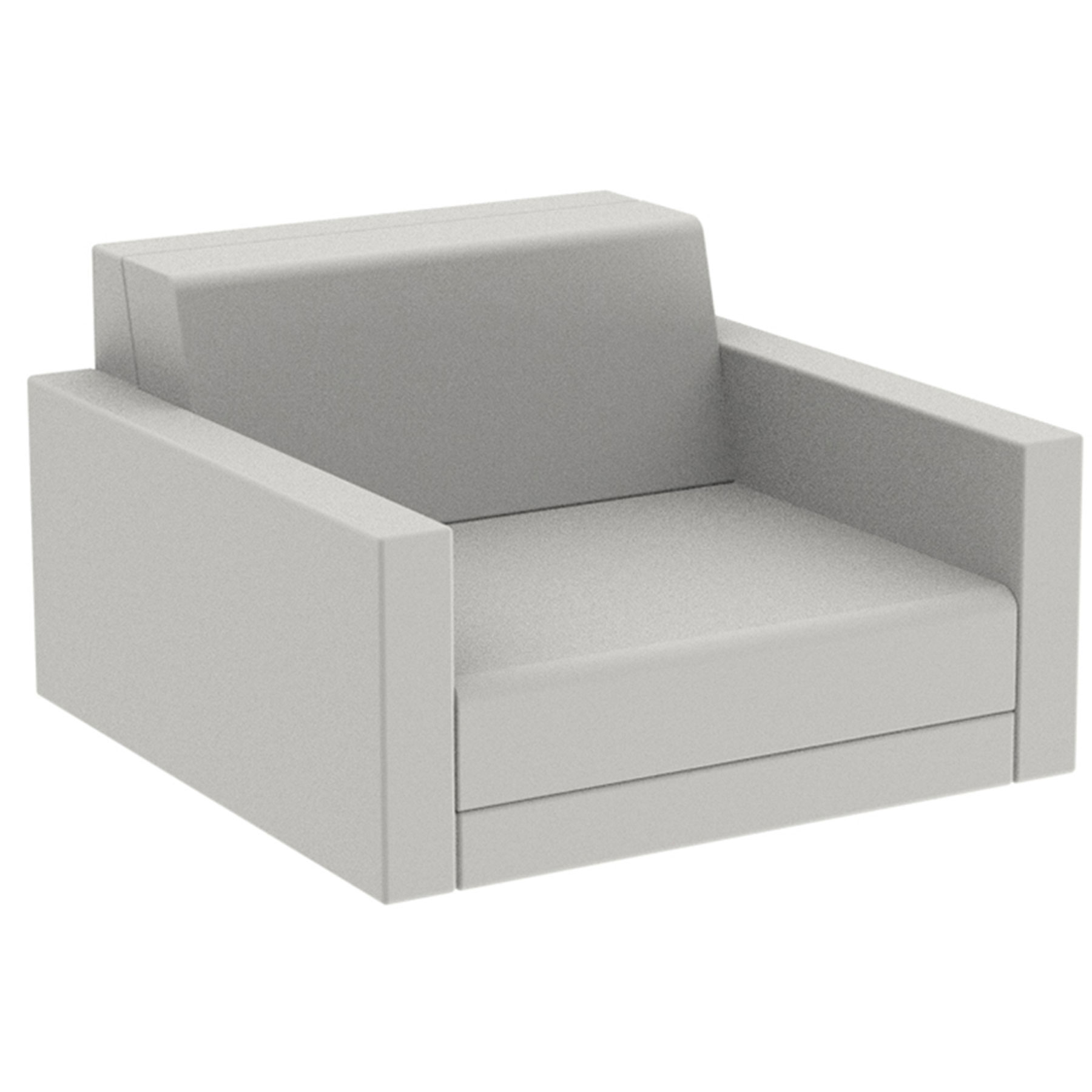 Pixel Lounge Chair by Vondom | 54277-Ecru | VND1256462