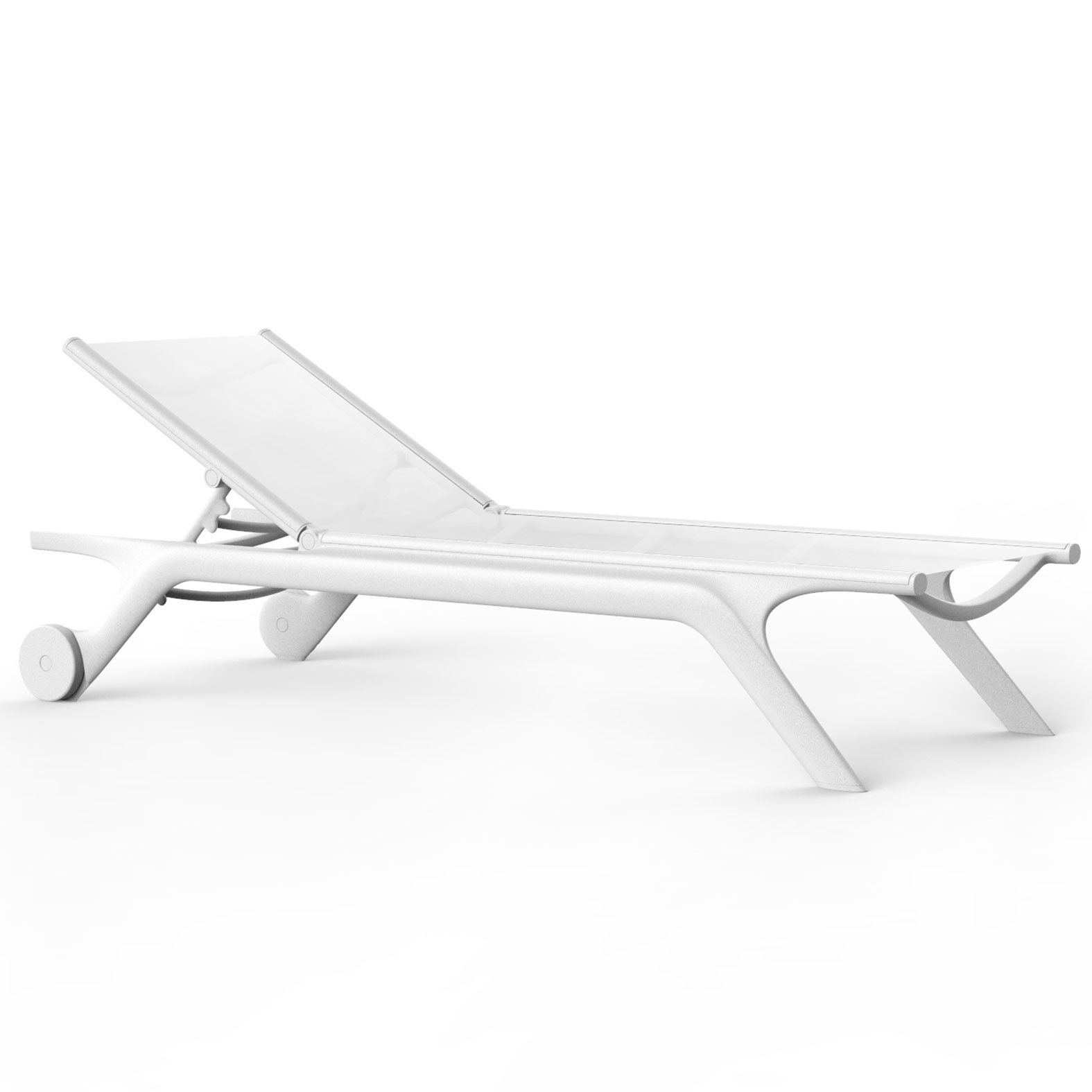 Africa Sun Lounger - Set of 4 by Vondom | 65048-White | VND1256652