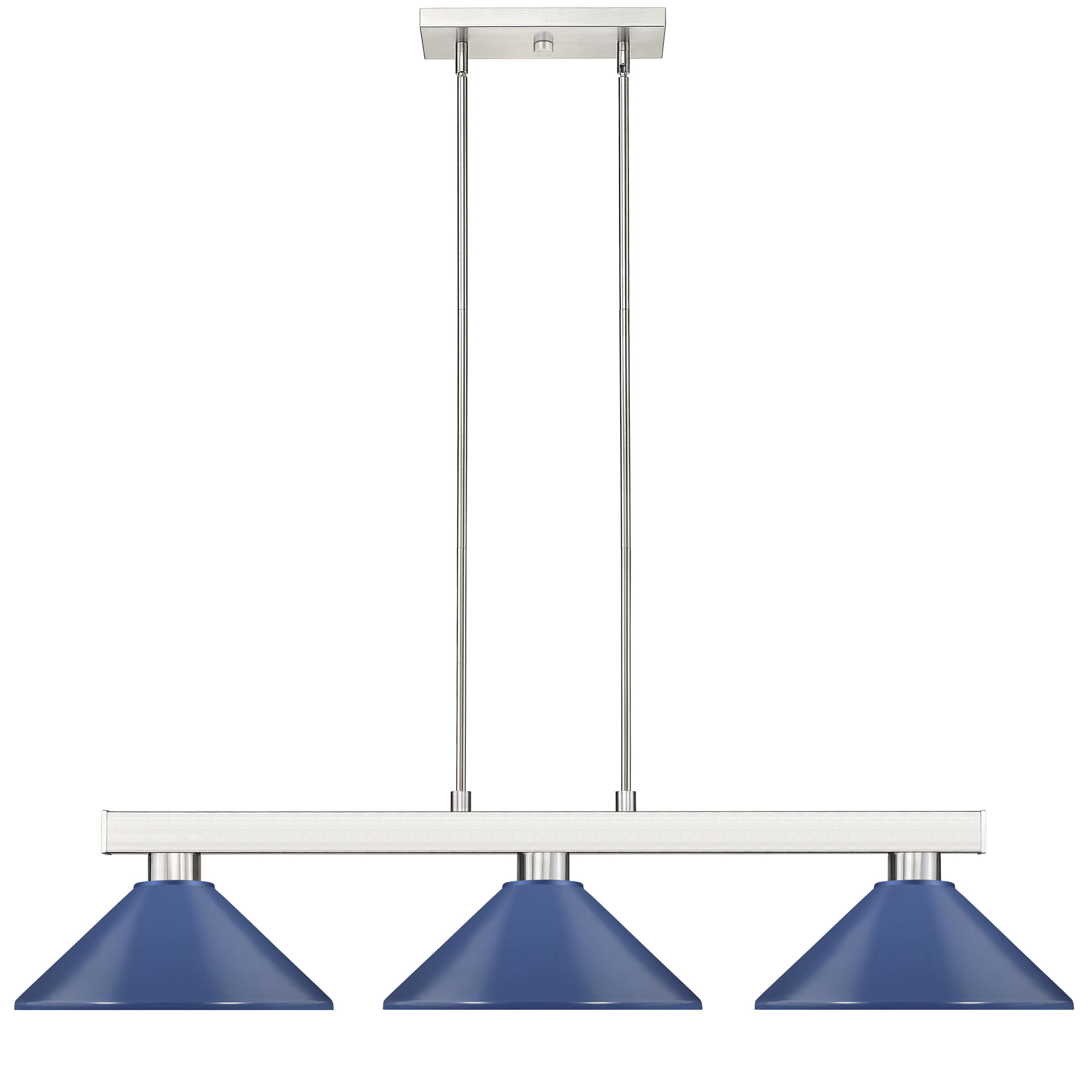 Cobalt Linear Cone Metal Chandelier by Z-Lite | 152BN-MNB | ZLT1256787