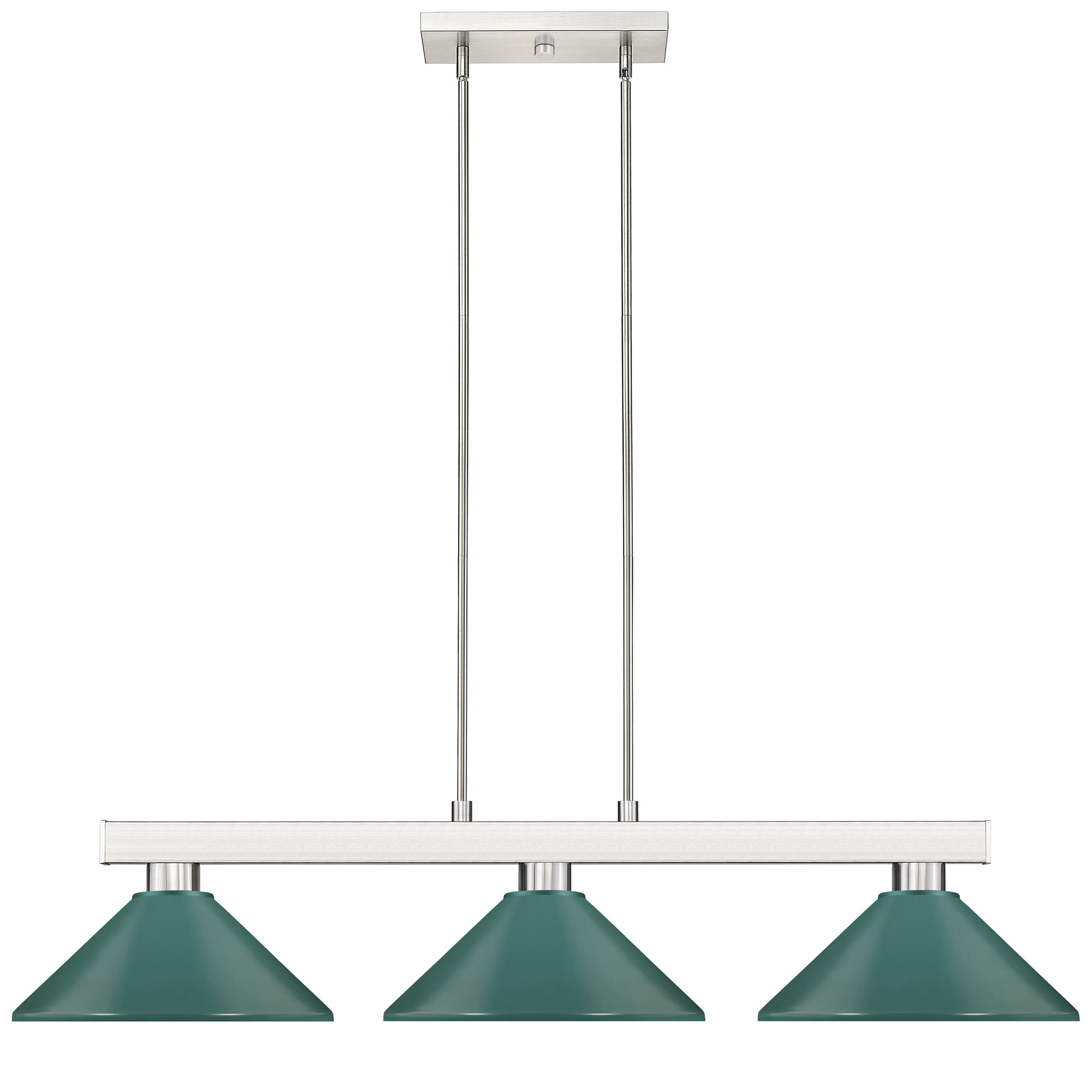 Cobalt Linear Cone Metal Chandelier by Z-Lite | 152BN-MDG | ZLT1256993