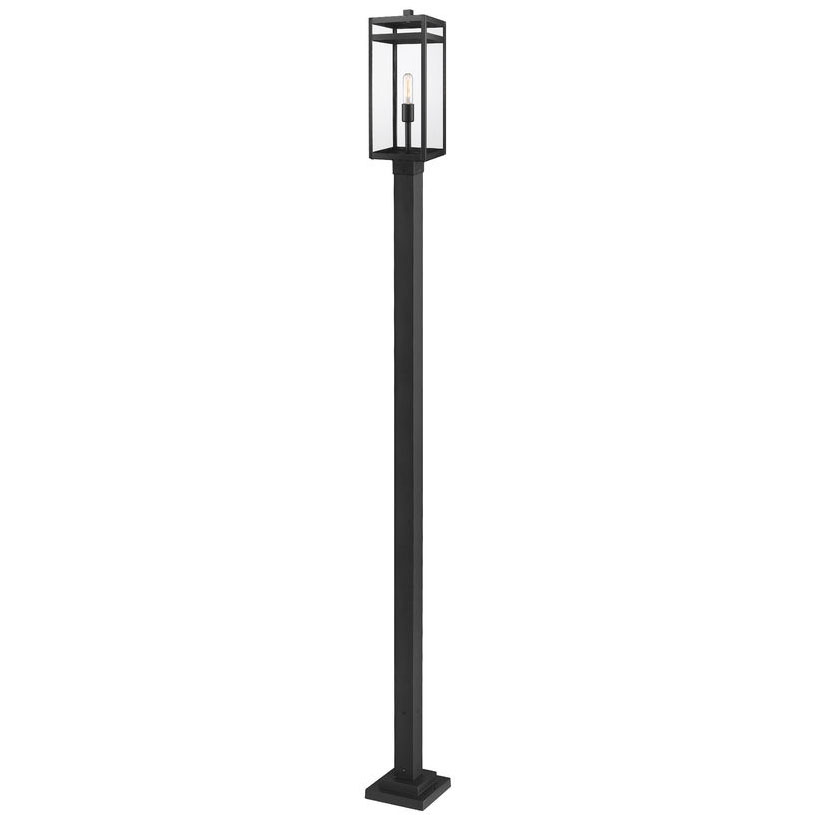 Nuri Outdoor Post Light with Square Post/Stepped Base by Z-Lite ...