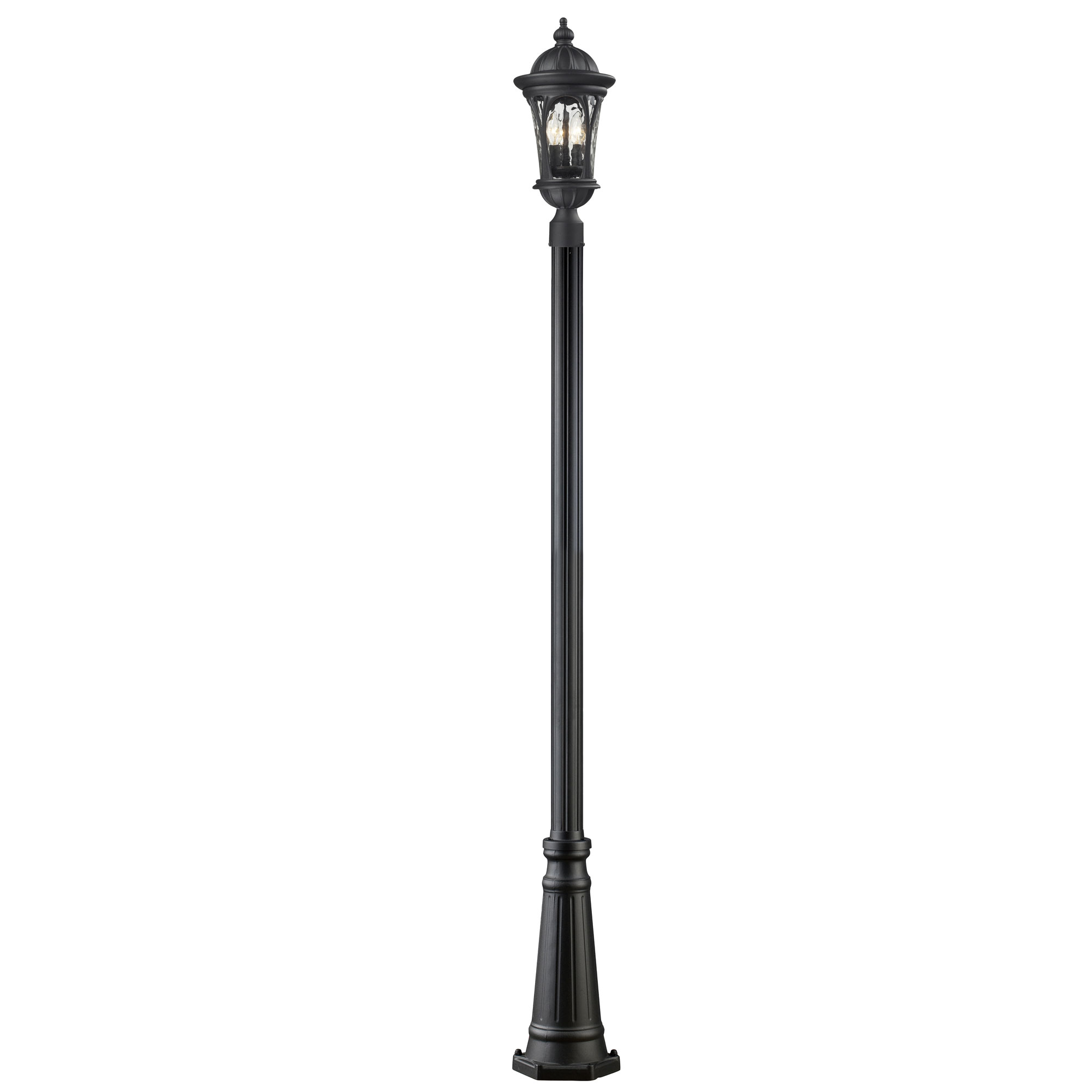 Doma Outdoor Post Light with Round Post/Hexagon Base by Z-Lite | 543PHM ...