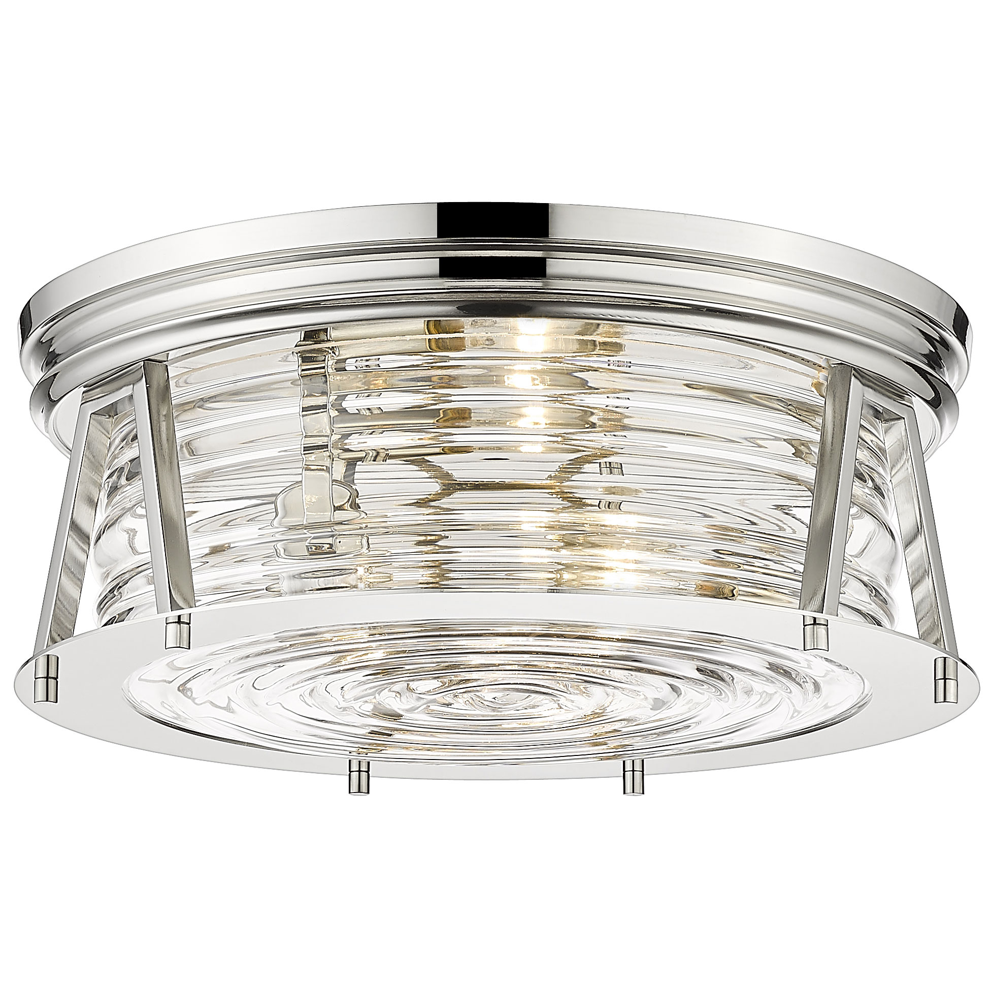 Cape Harbor Ceiling Light by Z-Lite | 491F3-PN | ZLT1257543