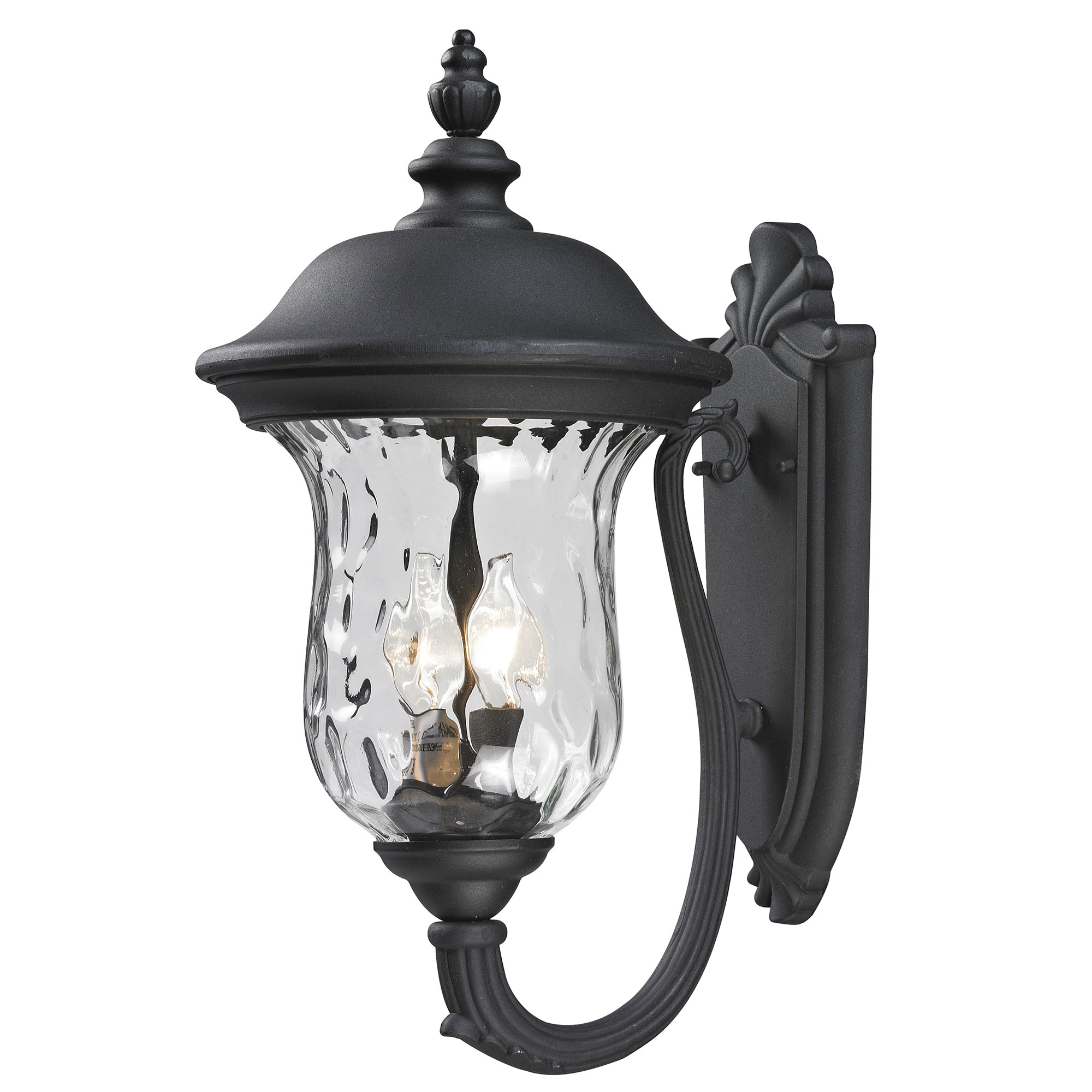 Armstrong Arm-Up Outdoor Wall Light by Z-Lite | 533M-BK | ZLT1257584