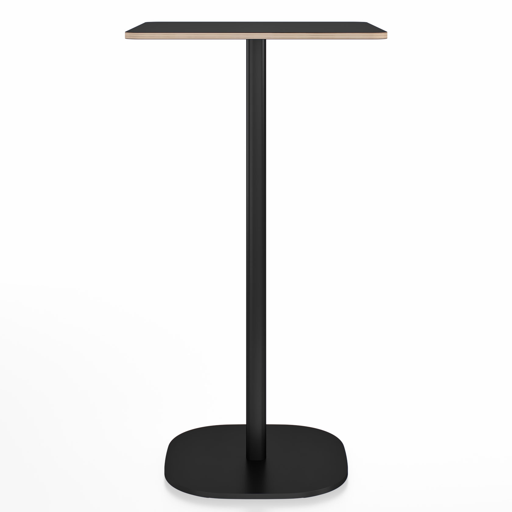 2 Inch Flat Base Bar/ Counter Table by Emeco | 2INCHBT2430FLBDARKPC ...