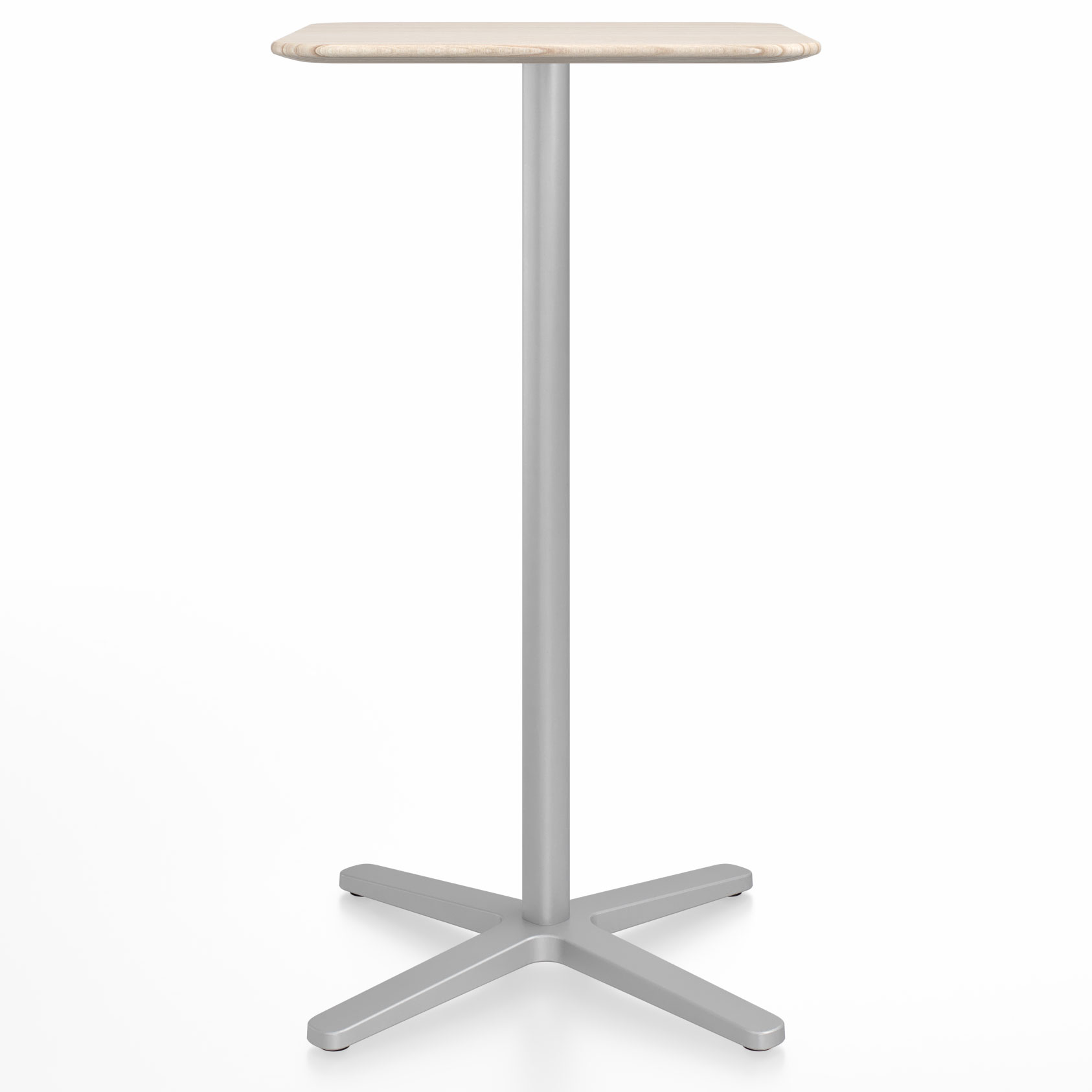 2 Inch X Base Bar/ Counter Table by Emeco | 2INCHBT2430XASH | EMC1258519