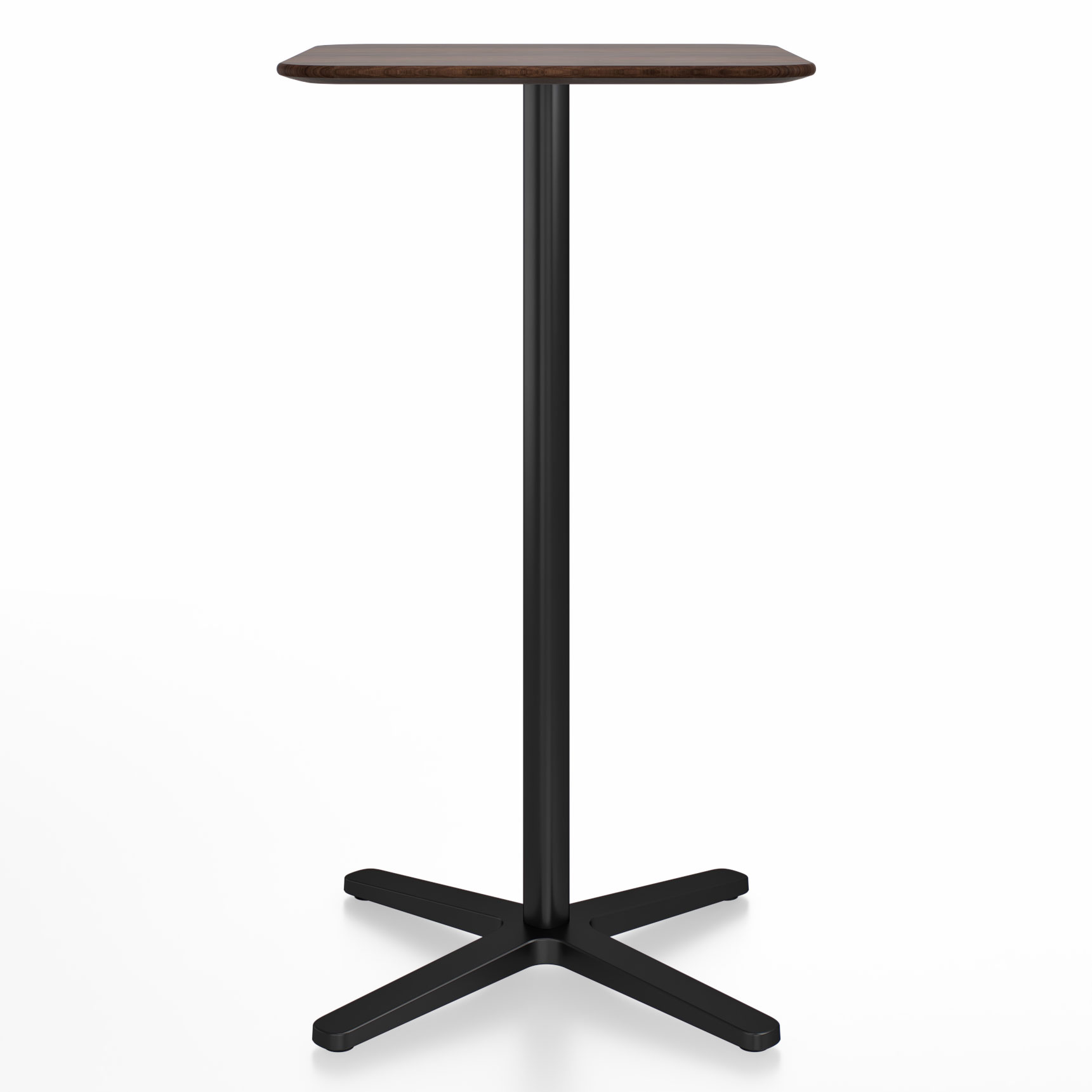 2 Inch X Base Bar/ Counter Table by Emeco | 2INCHBT2430XWALDARKPC | EMC1258534