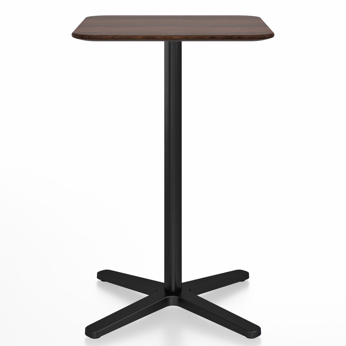 2 Inch X Base Bar/ Counter Table by Emeco | 2INCHCOT2430XWALDARKPC ...