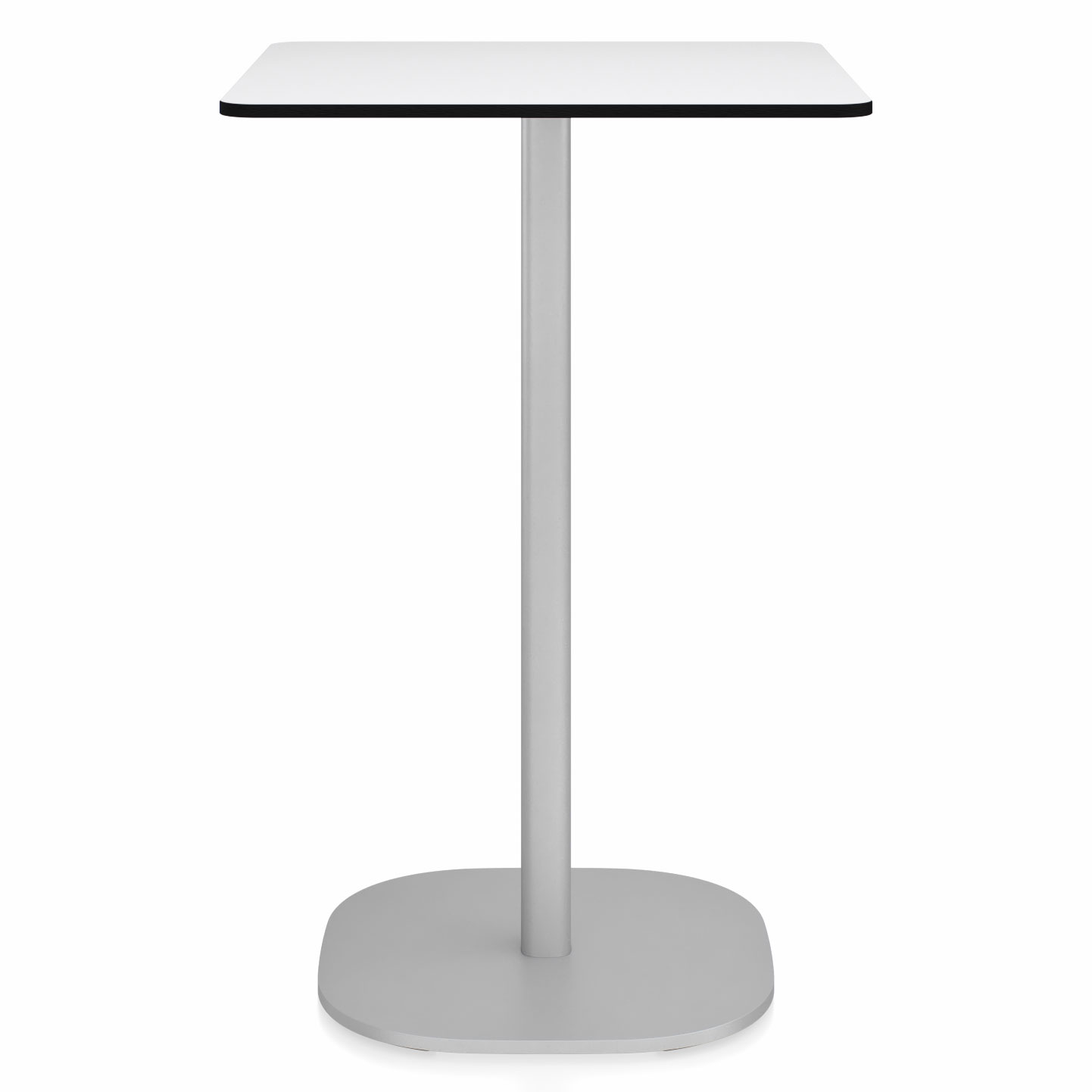 2 Inch Flat Base Counter Square Table by Emeco | 2INCHCOTSQ24FHPLW ...