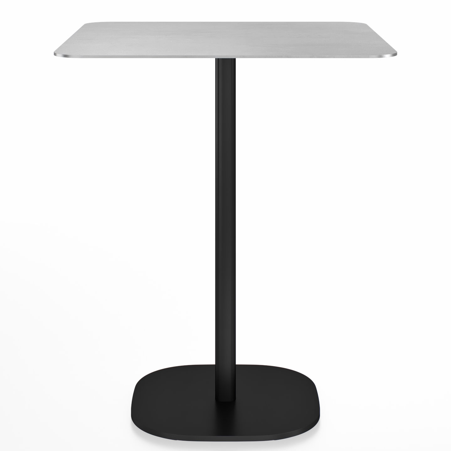2 Inch Flat Base Counter Square Table by Emeco | 2INCHCOTSQ30FALUDARKPC ...