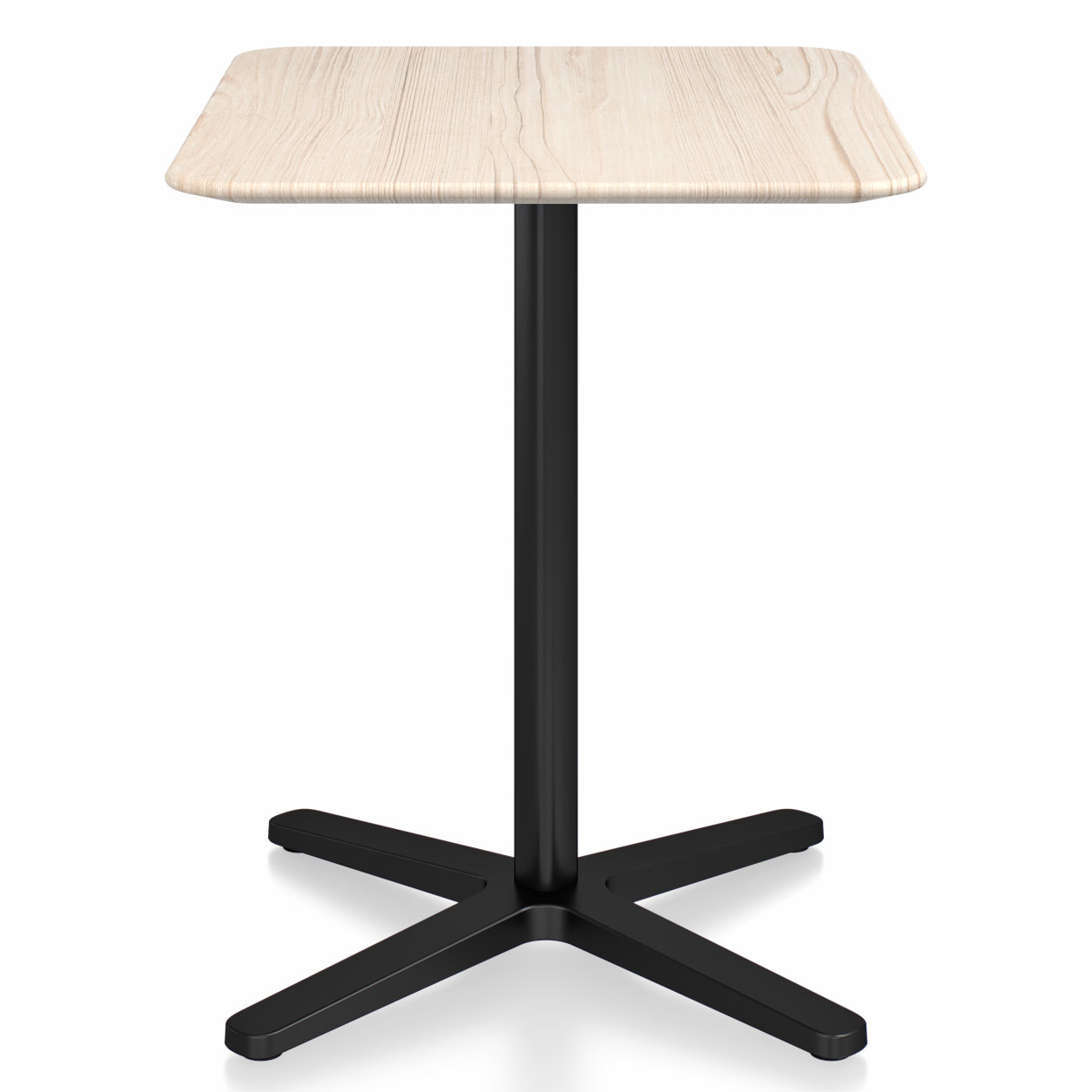 2 Inch X Base Cafe Table by Emeco | 2INCHCT2430XASHDARKPC | EMC1258920