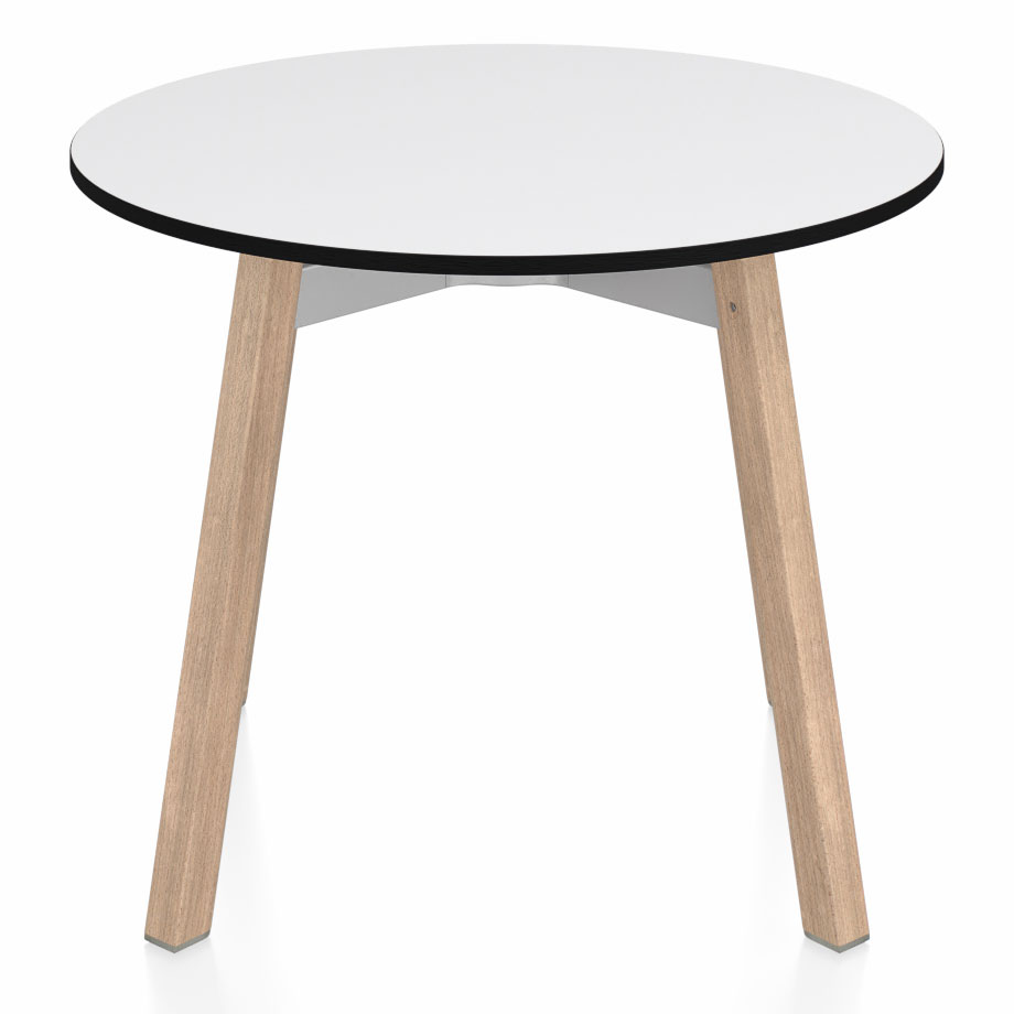 SU Low Round Table by Emeco | SULTRD24HPLWWOOD | EMC1260048