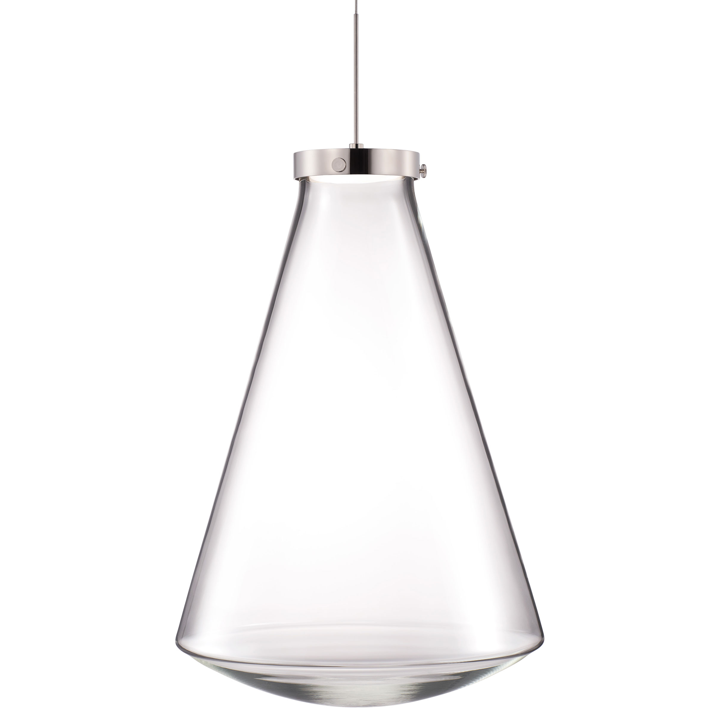Flask Pendant by Niche | GL-FLA-GD-CL-PN | NMR1265598