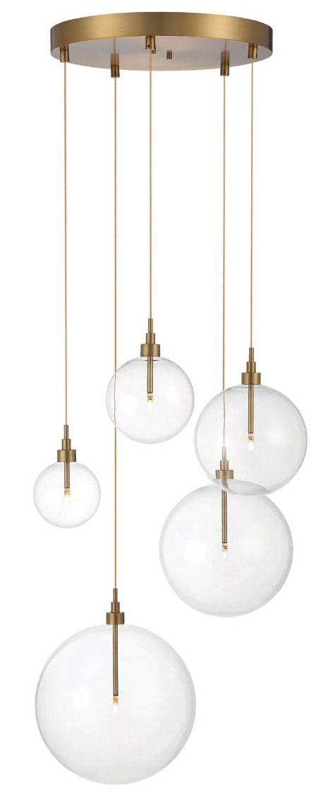 Globe Multi Light Pendant by Meridian Lighting | M10099NB | MER1271878