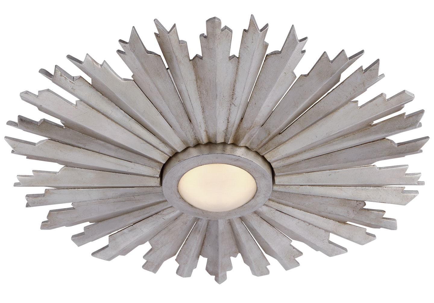 Claymore Starburst Ceiling Flush Light by Visual Comfort Signature ...